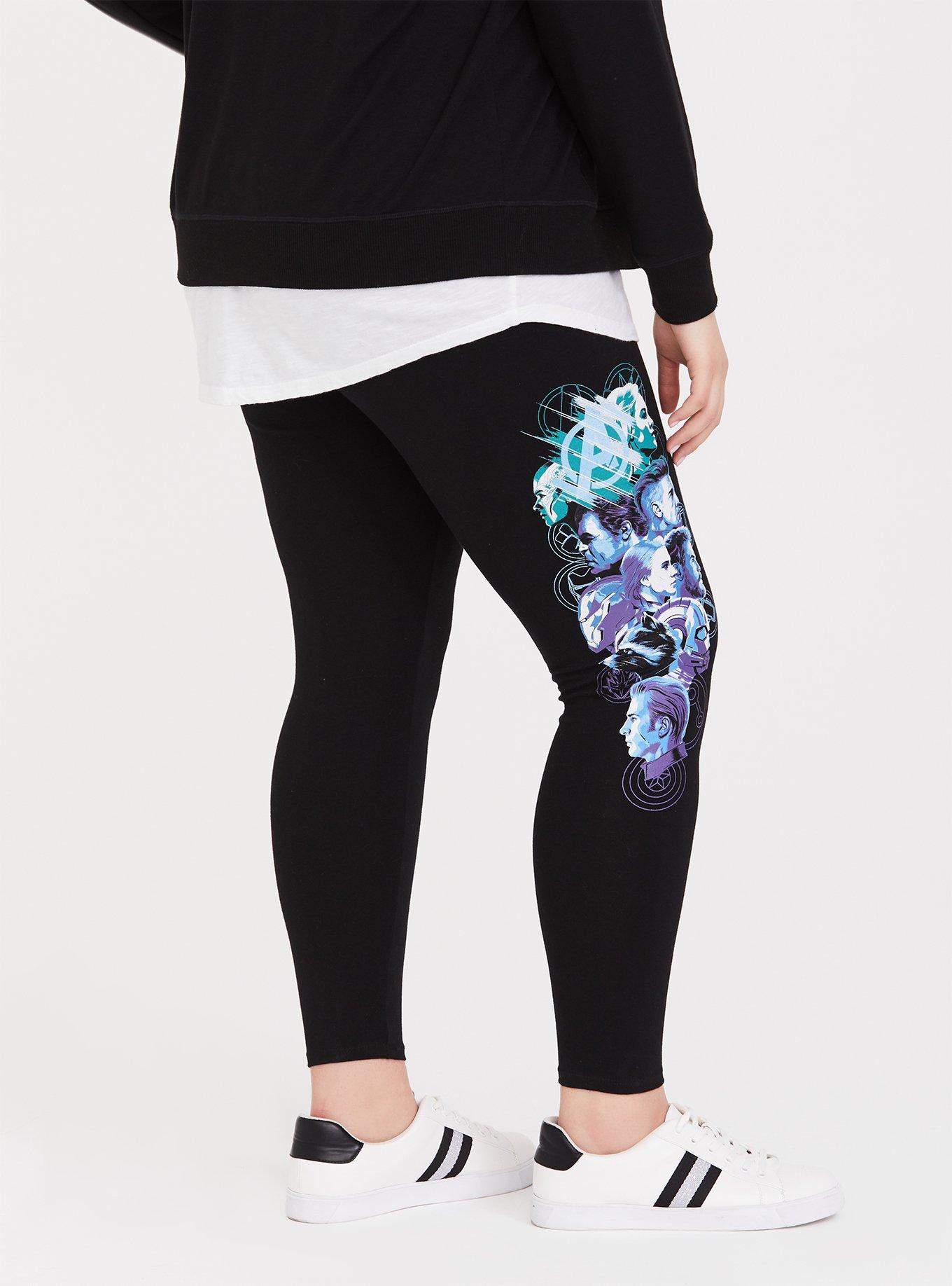 Plus Size - Her Universe Marvel Avengers Endgame Superhero Legging - Torrid