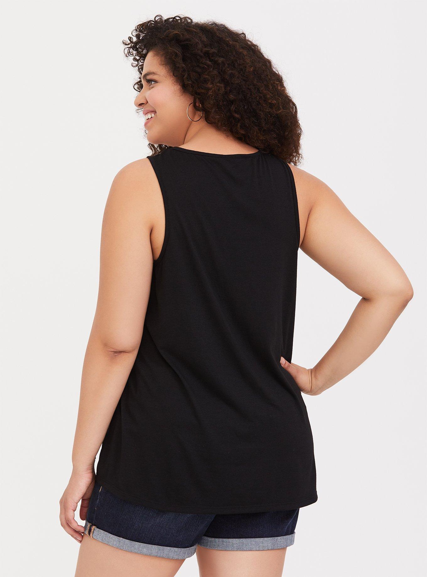 Plus Size - Disney Villains Ursula Slim Fit Neon Tank - Torrid