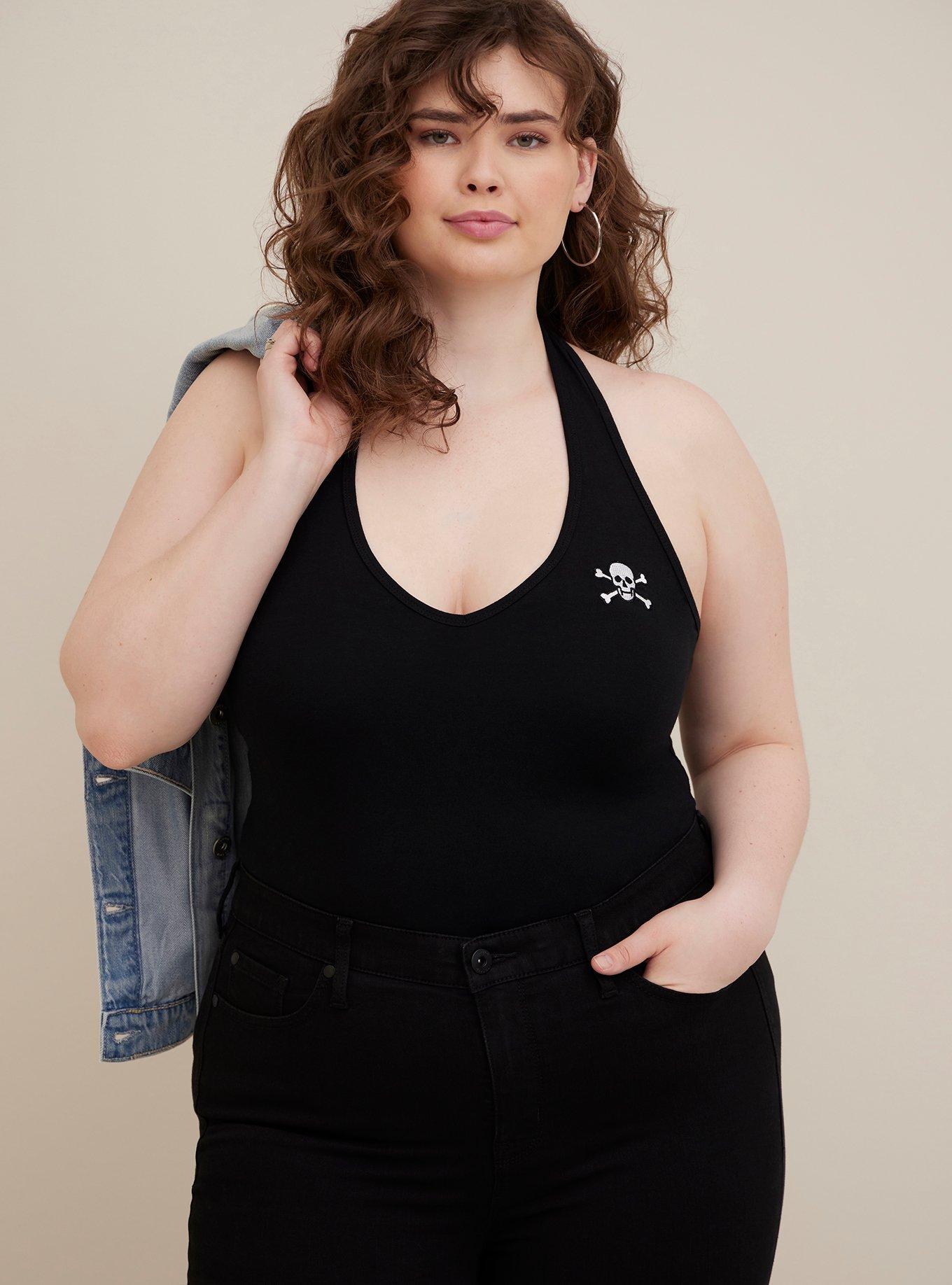 Plus Size - Foxy V-Neck Halter Top - Torrid