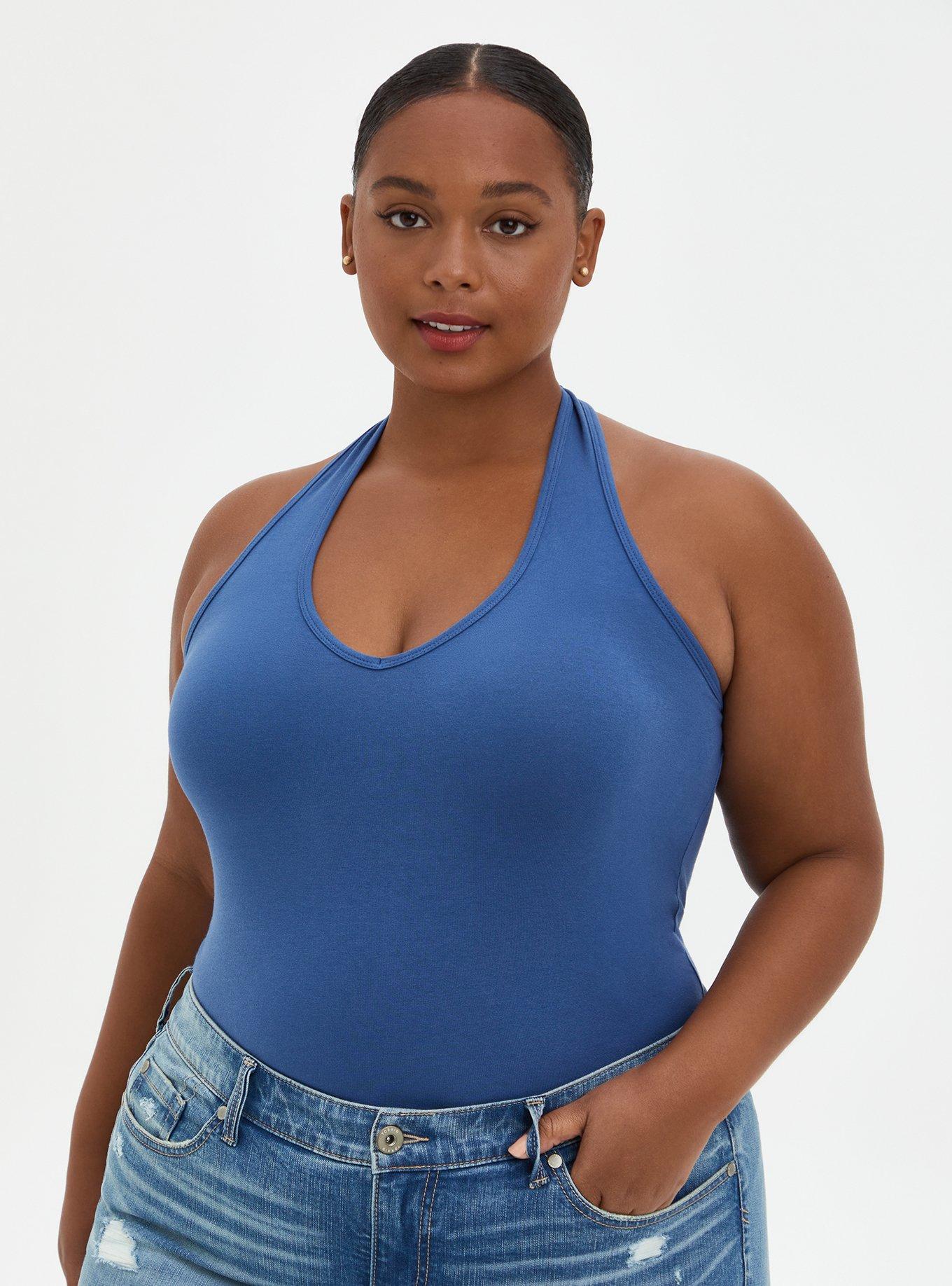 Plus Size - Foxy V-Neck Halter Top - Torrid