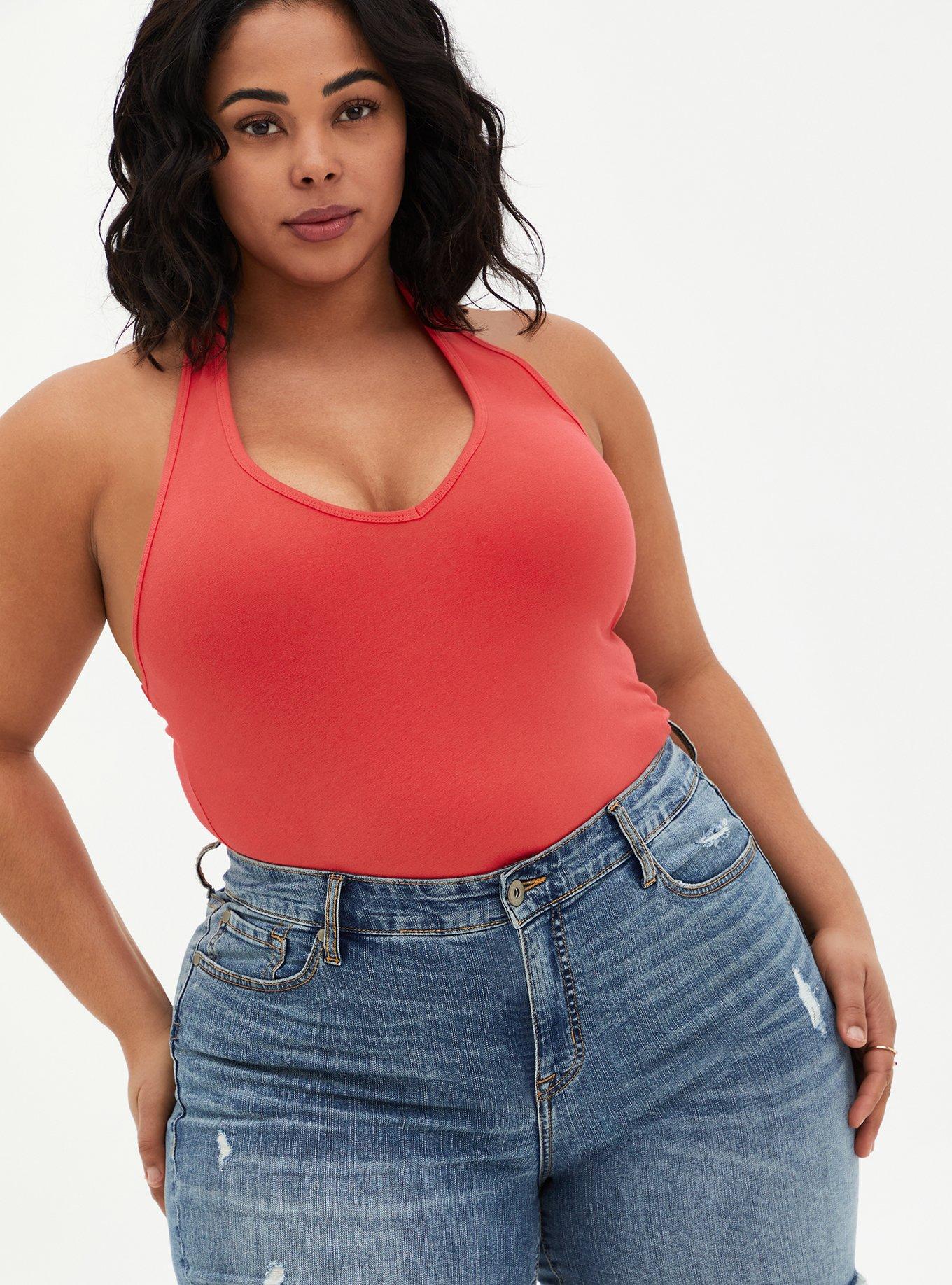Plus Size - Foxy V-Neck Halter Top - Torrid