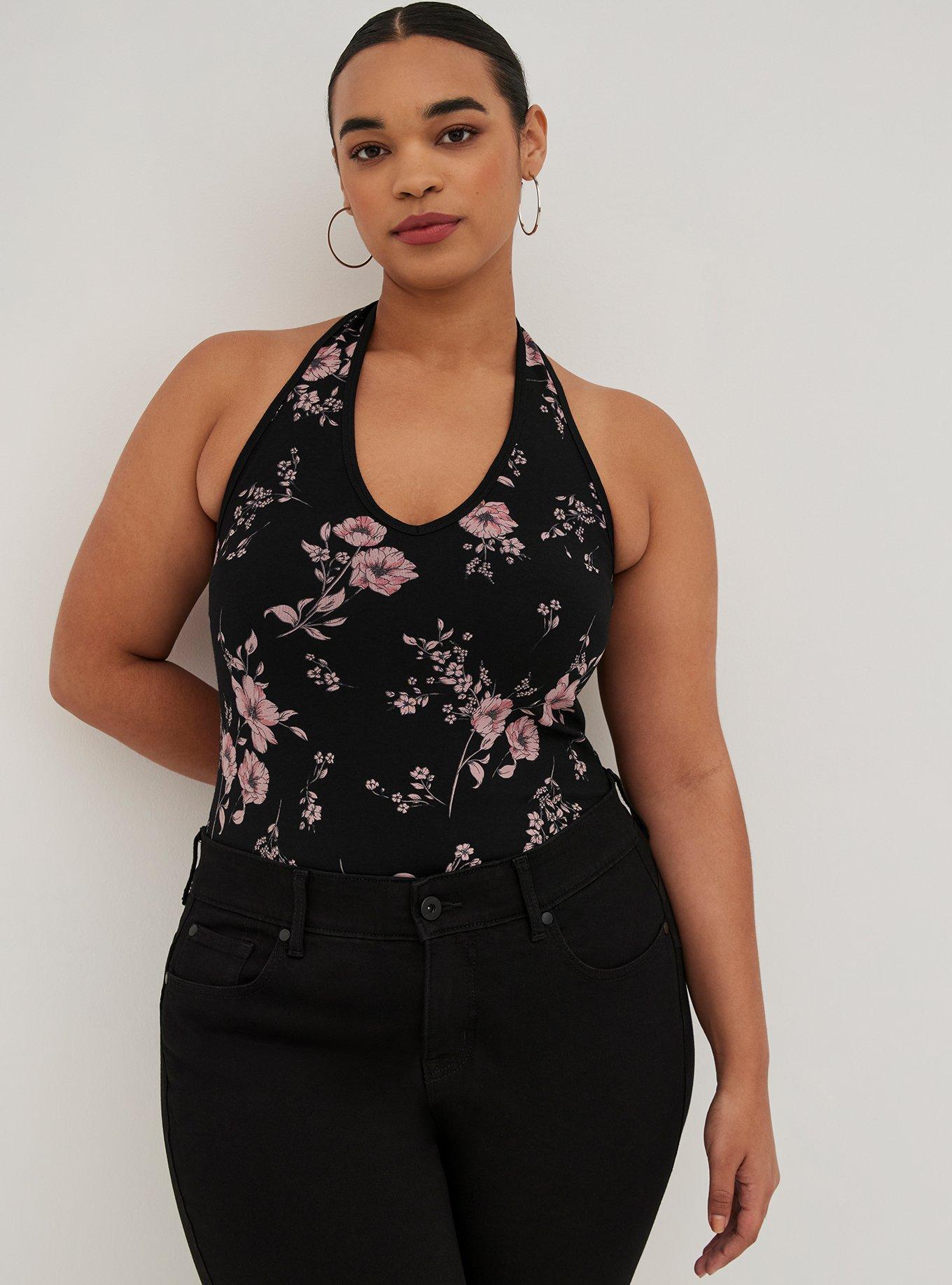 Plus Size - Foxy V-Neck Halter Top - Torrid