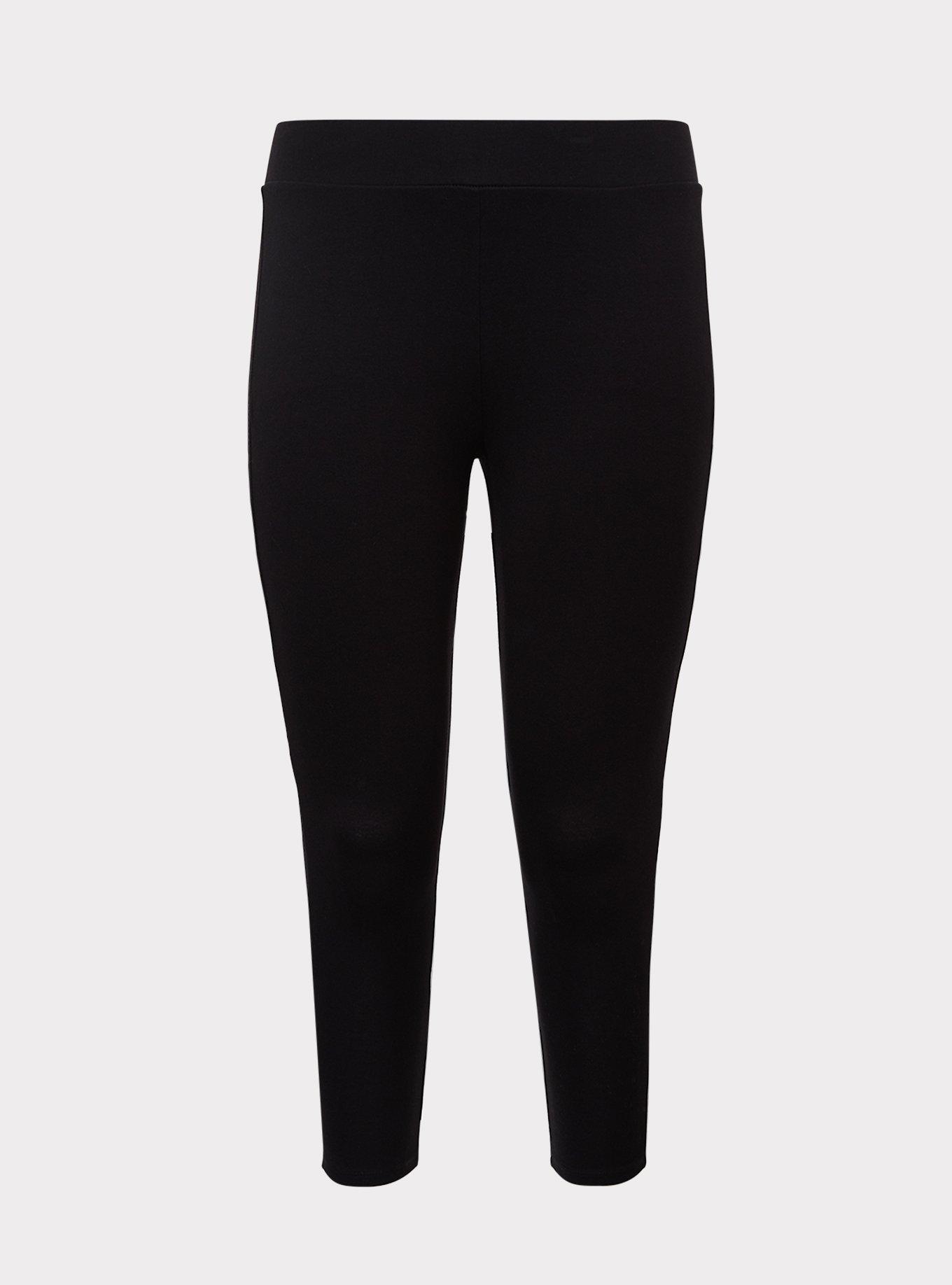 Plus Size - Crop Slim Fix Premium Legging - Black - Torrid