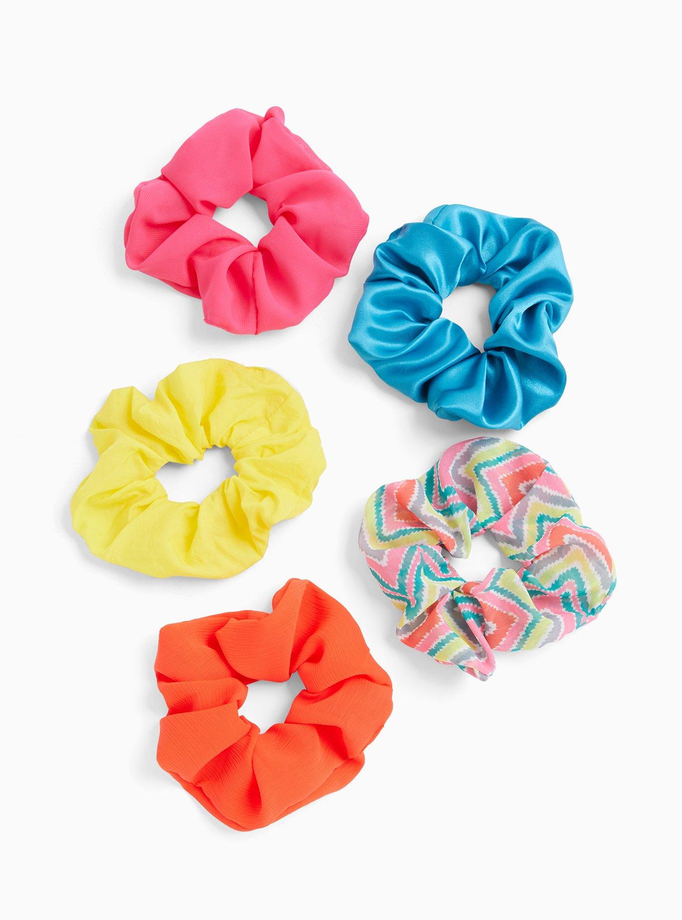 Plus Size - Neon Hair Tie Pack - Pack of 5 - Torrid