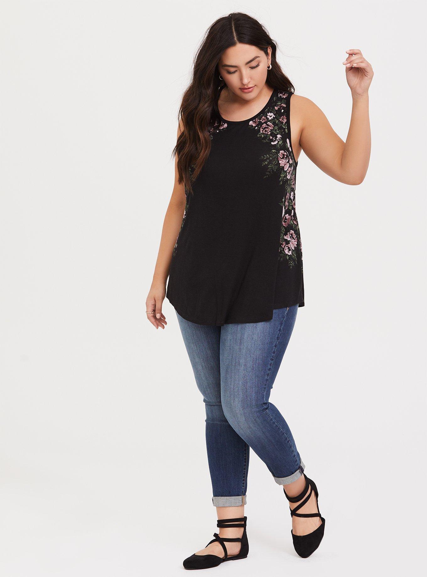 Plus Size - Super Soft Crew Neck Tank - Torrid
