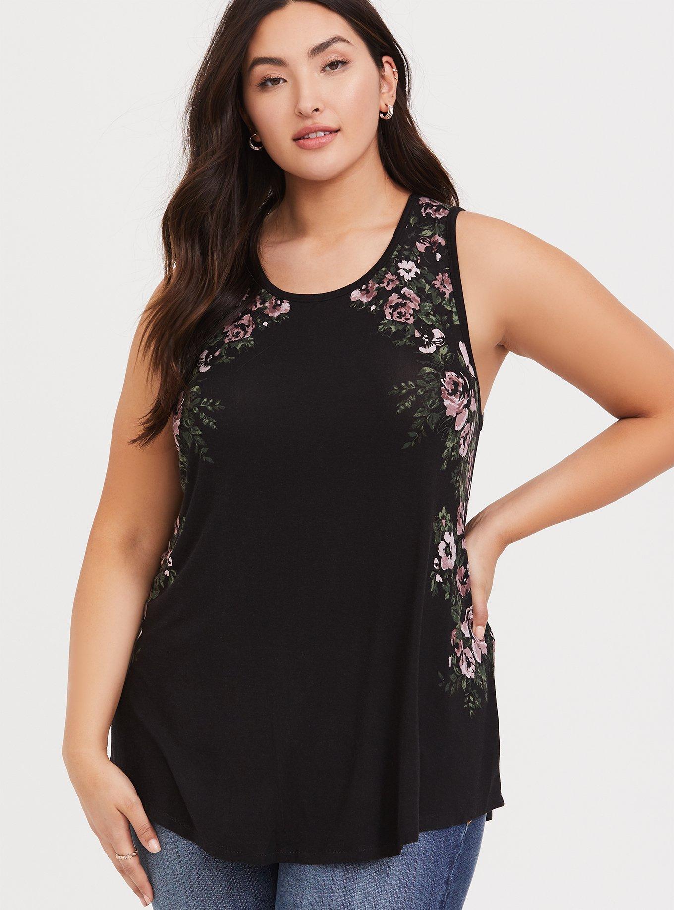 Plus Size - Super Soft Crew Neck Tank - Torrid