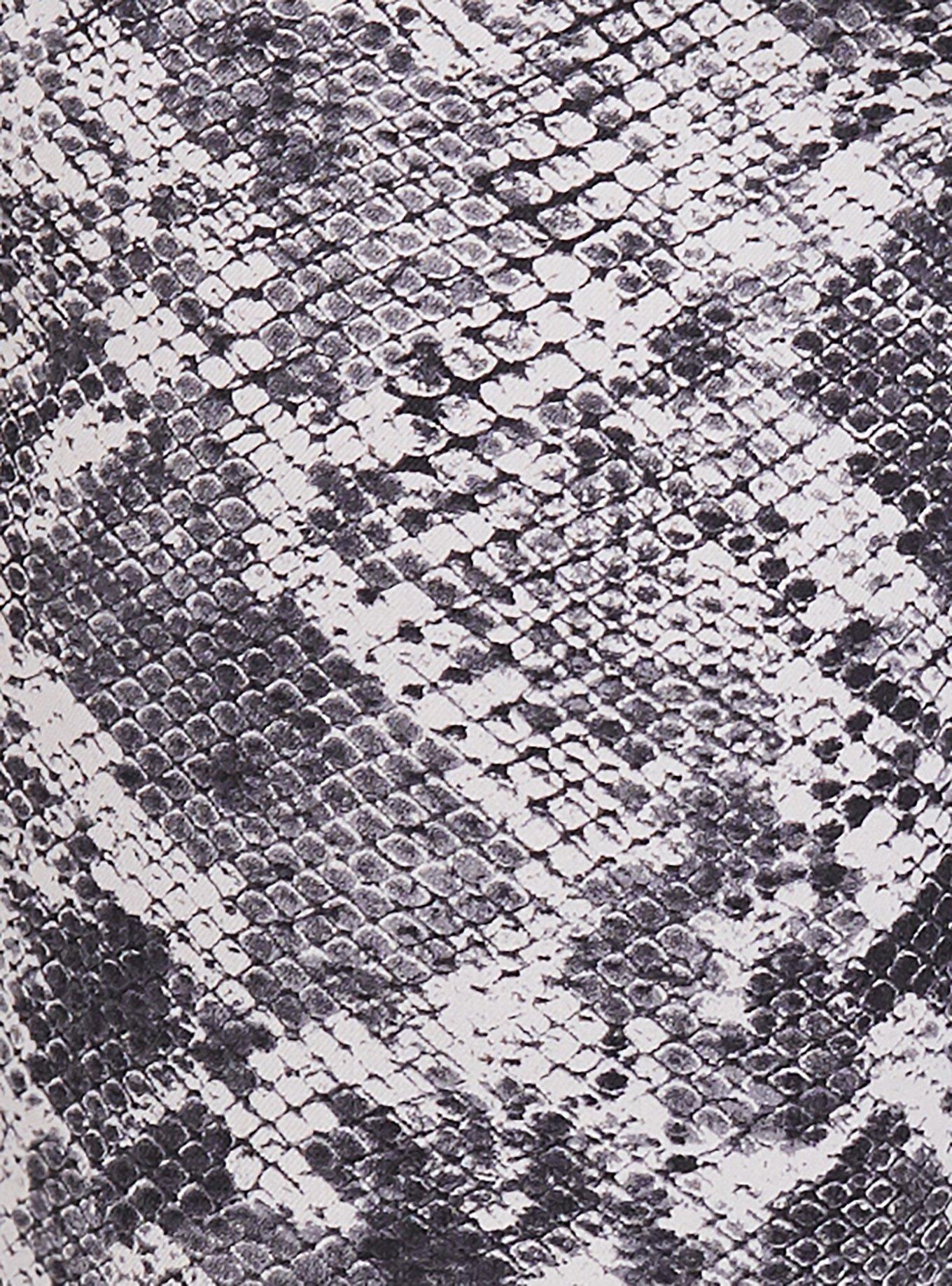Plus Size - Jegging - Super Stretch Grey Snakeskin Print - Torrid