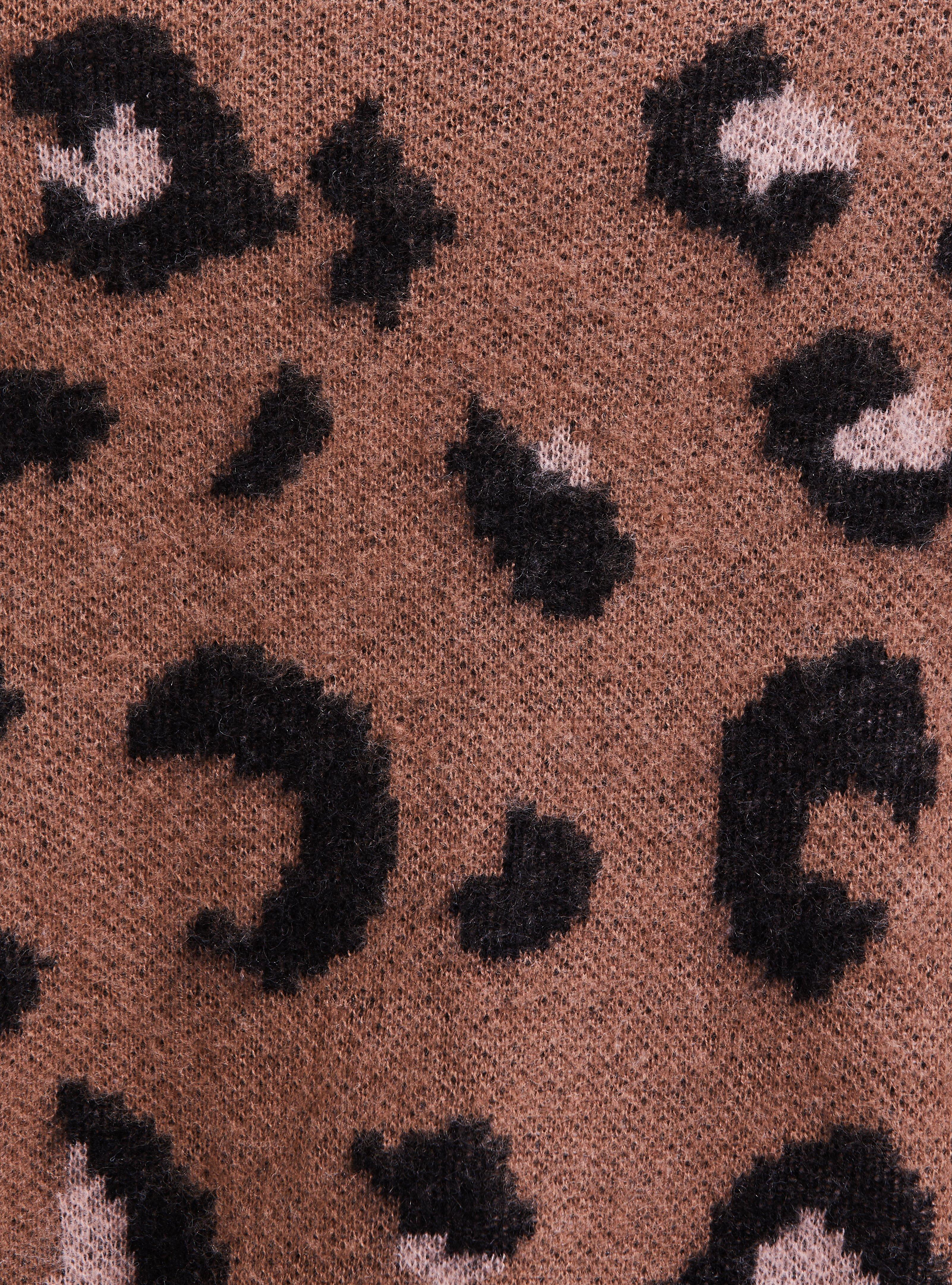 Plus Size - Leopard Brushed Pullover Sweater - Torrid