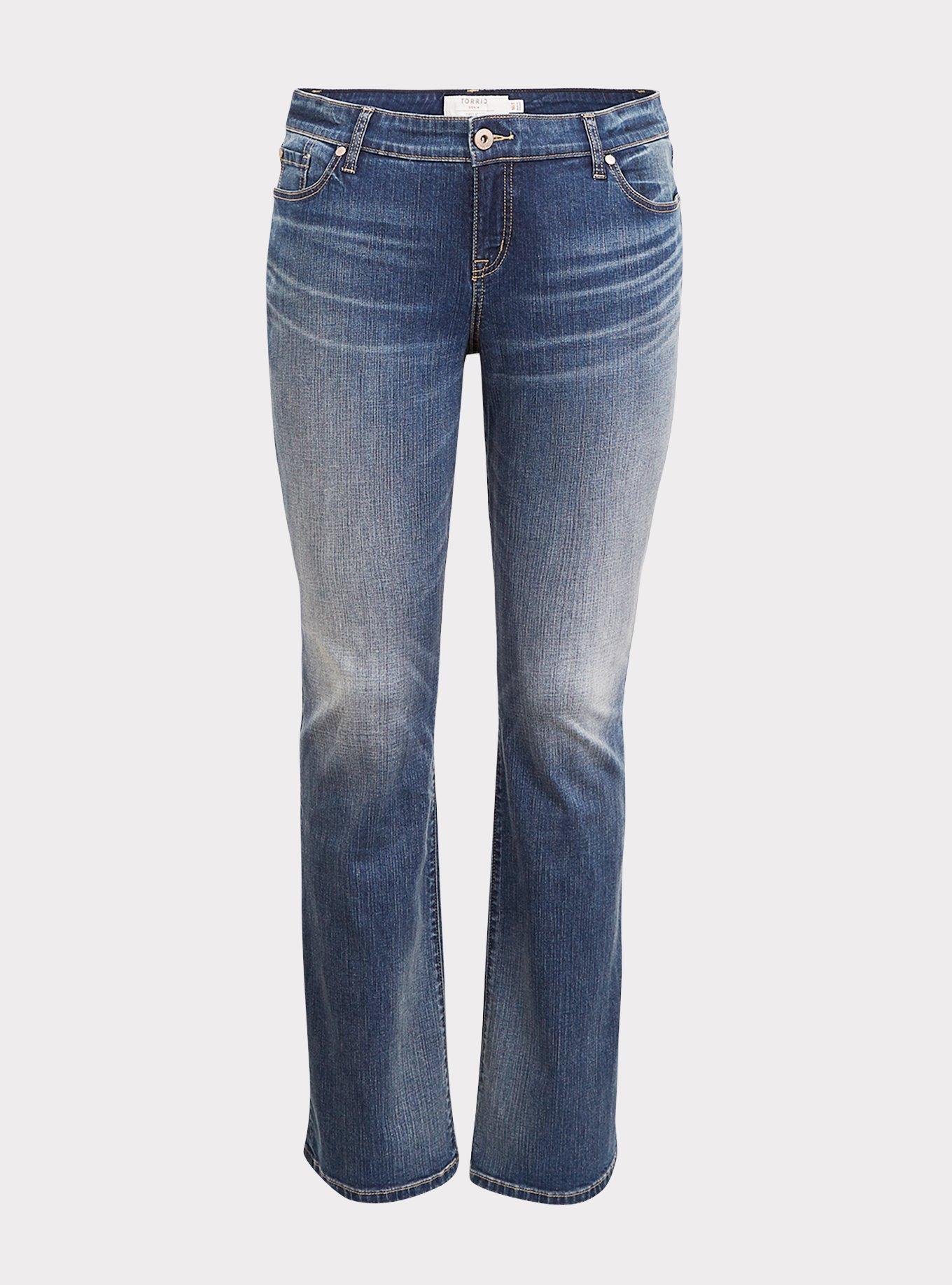 Plus Size - Relaxed Boot Jean - Vintage Stretch Medium Wash - Torrid