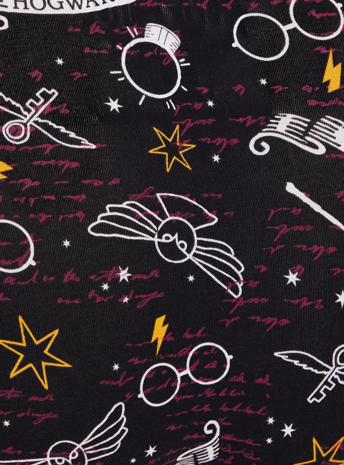 Plus Size - Harry Potter Black & Red Hogwarts Cotton Hipster Panty - Torrid