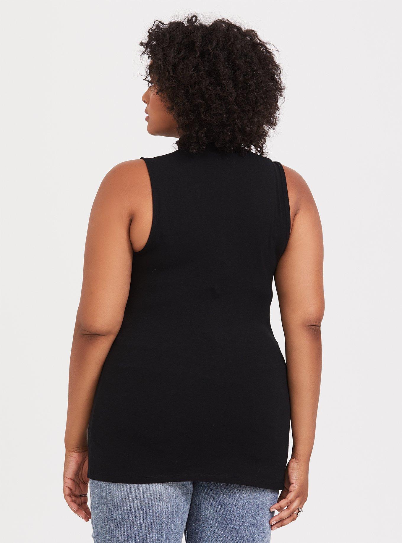 Plus Size - Foxy Mock Neck Tank - Torrid