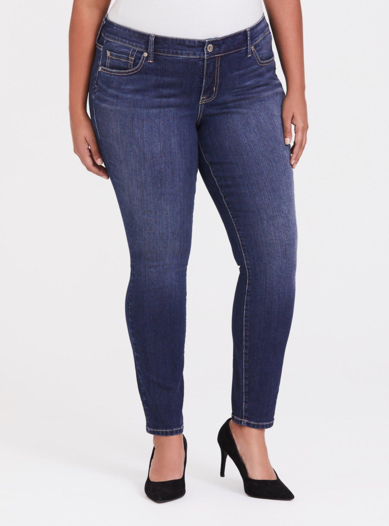 Plus Size - Classic Skinny Jean - Vintage Stretch Medium Wash - Torrid