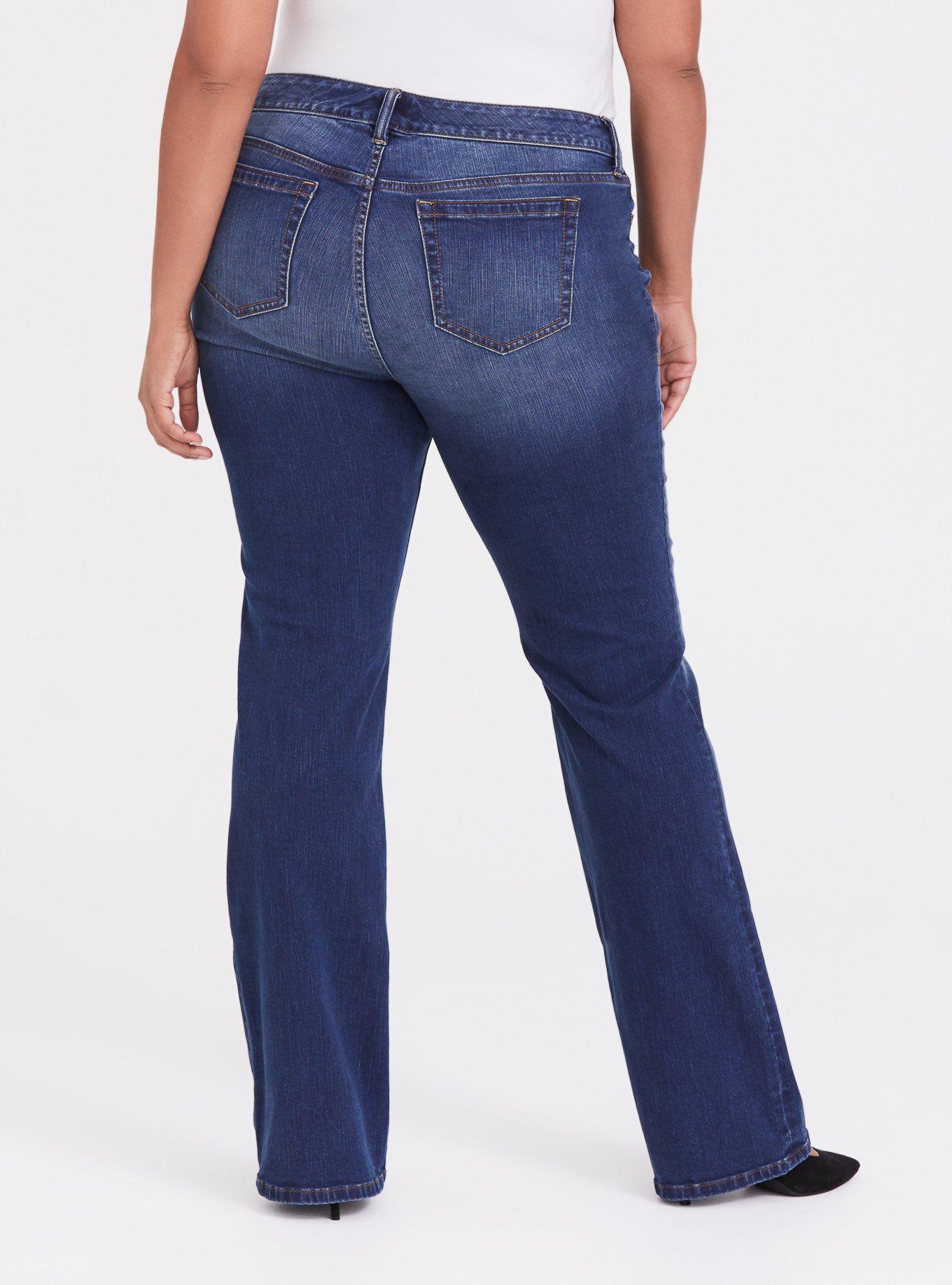 Plus Size - Relaxed Boot Jean - Vintage Stretch Medium Wash - Torrid