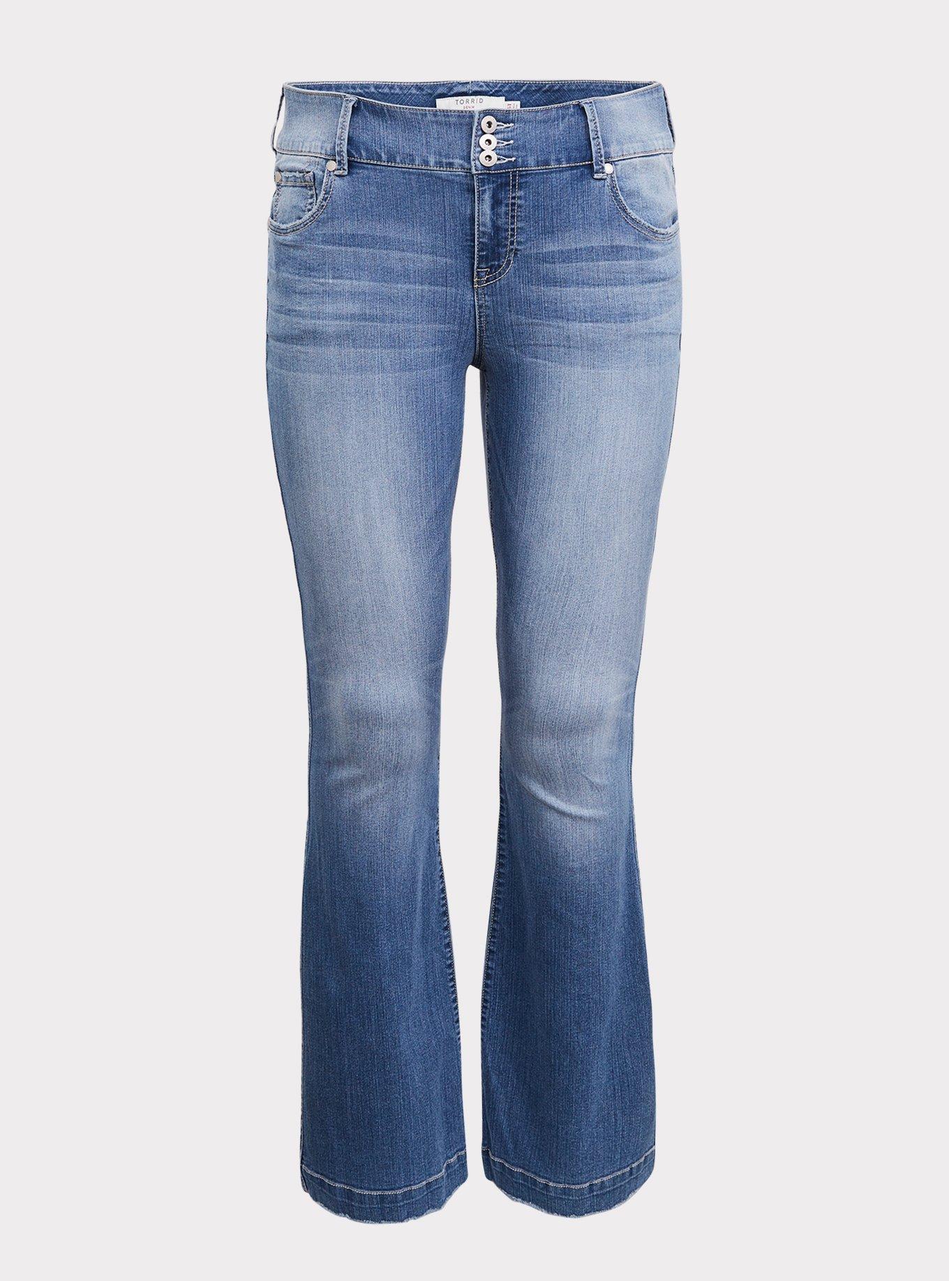 Plus Size - Flare Jegging - Vintage Stretch Light Wash - Torrid