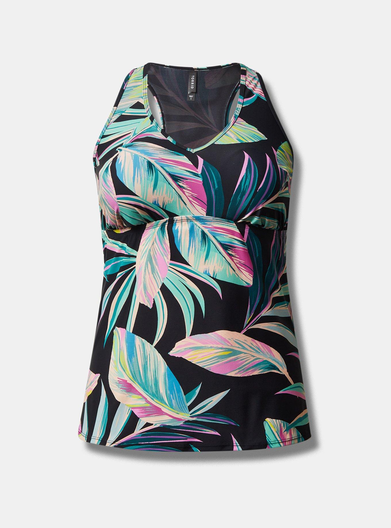 Plus Size - Wireless Racerback Tankini - Torrid