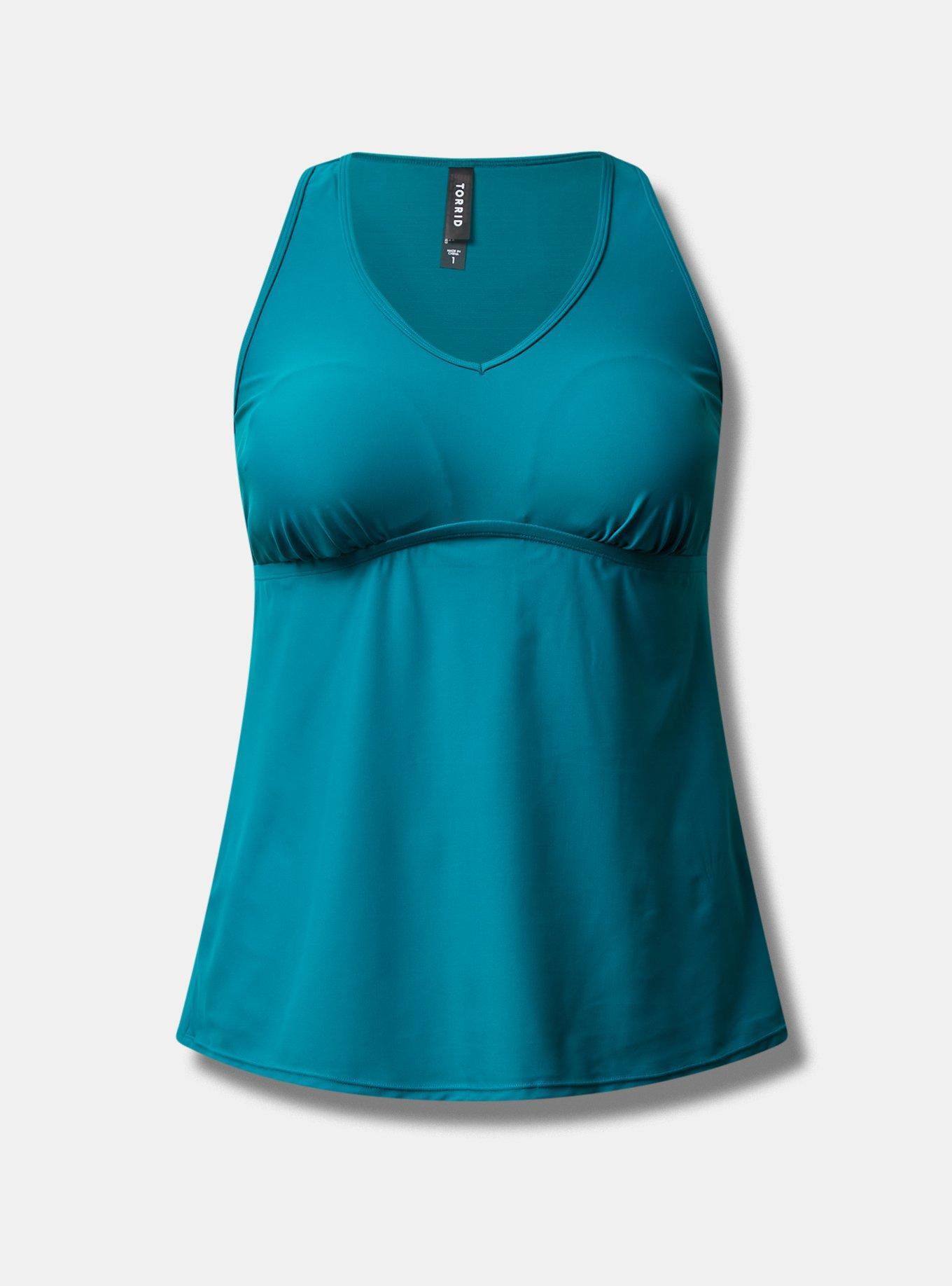 Plus Size - Wireless Racerback Tankini - Torrid