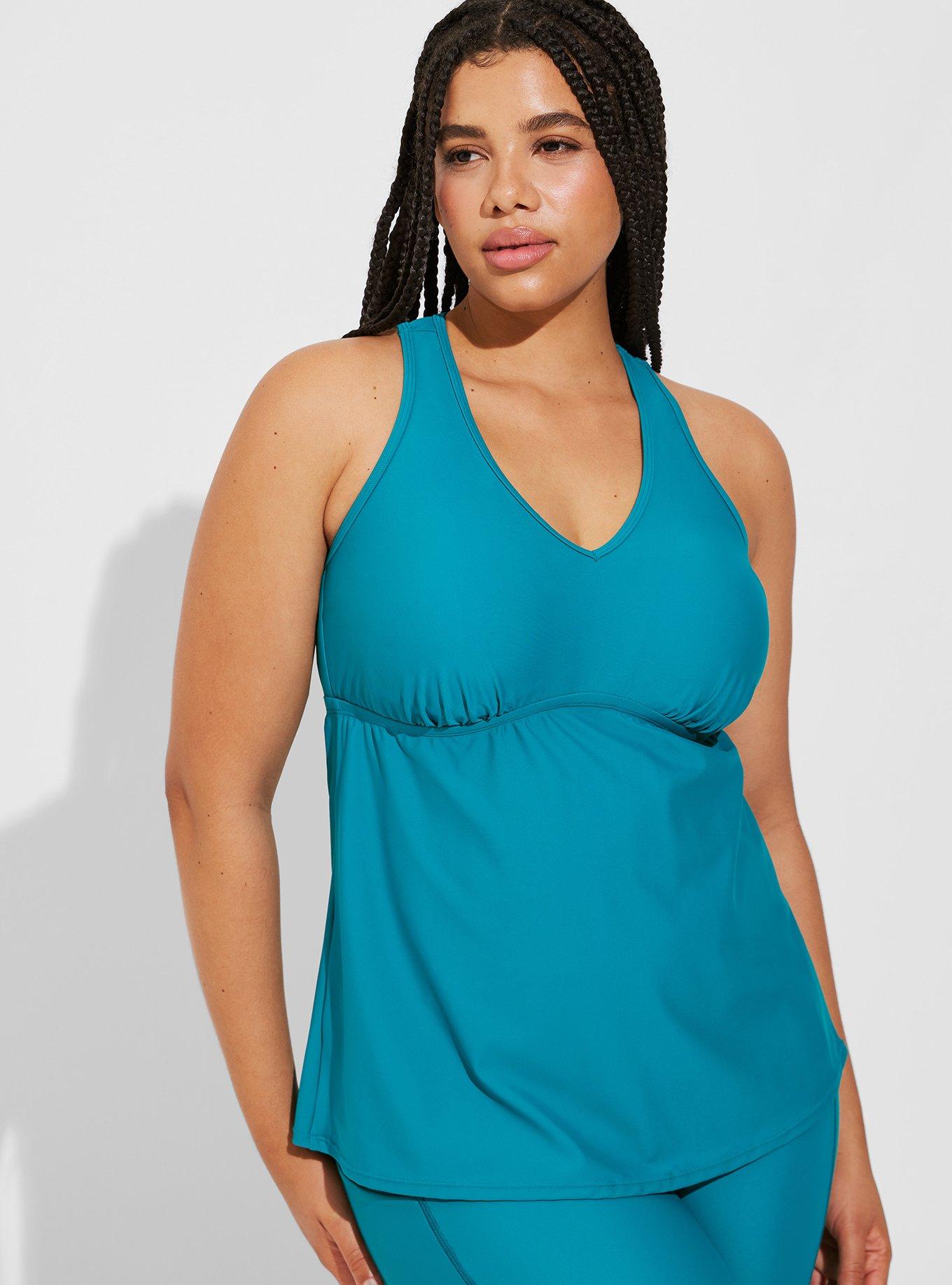 Plus Size - Wireless Racerback Tankini - Torrid