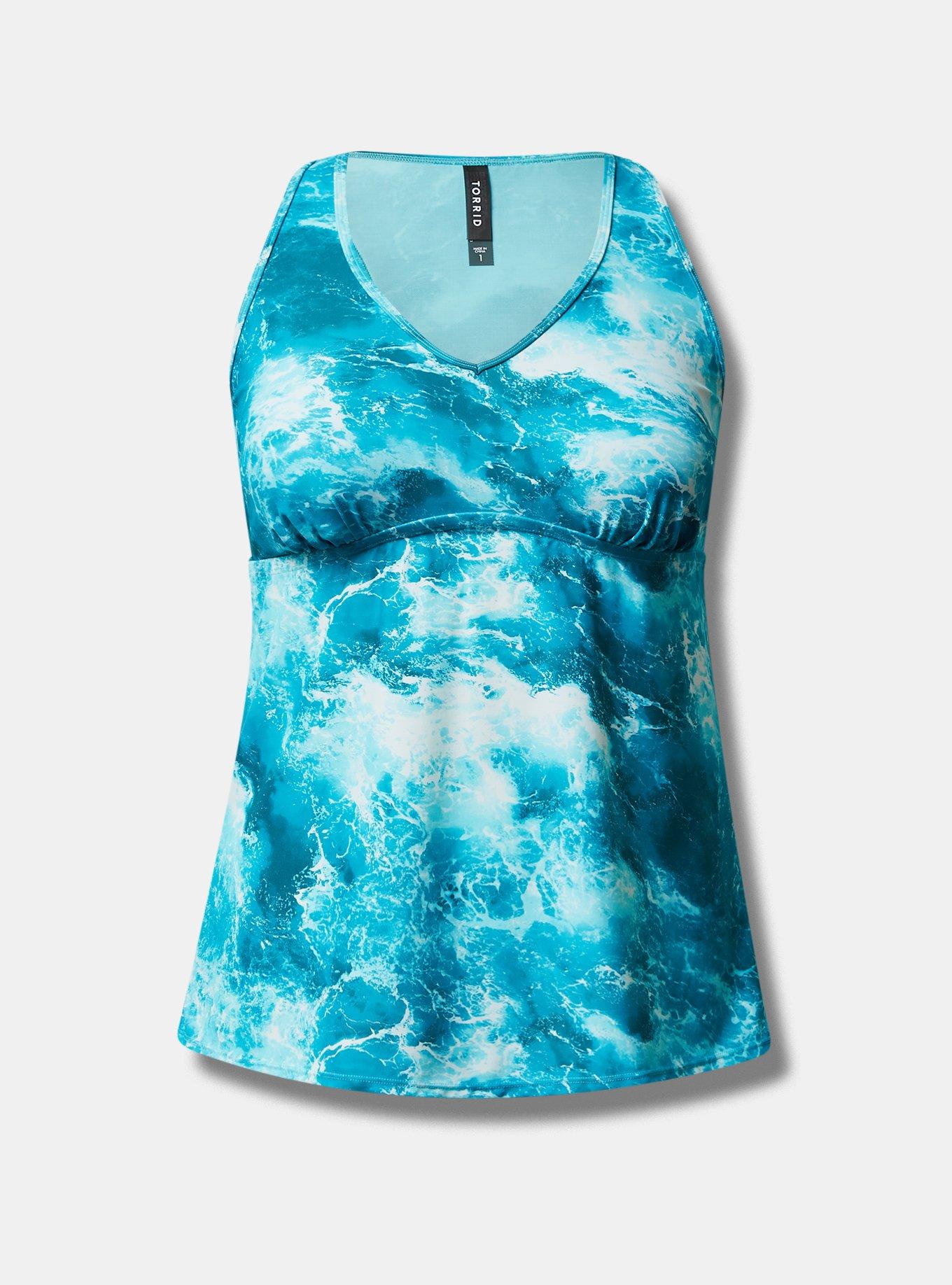 Plus Size - Wireless Racerback Tankini - Torrid