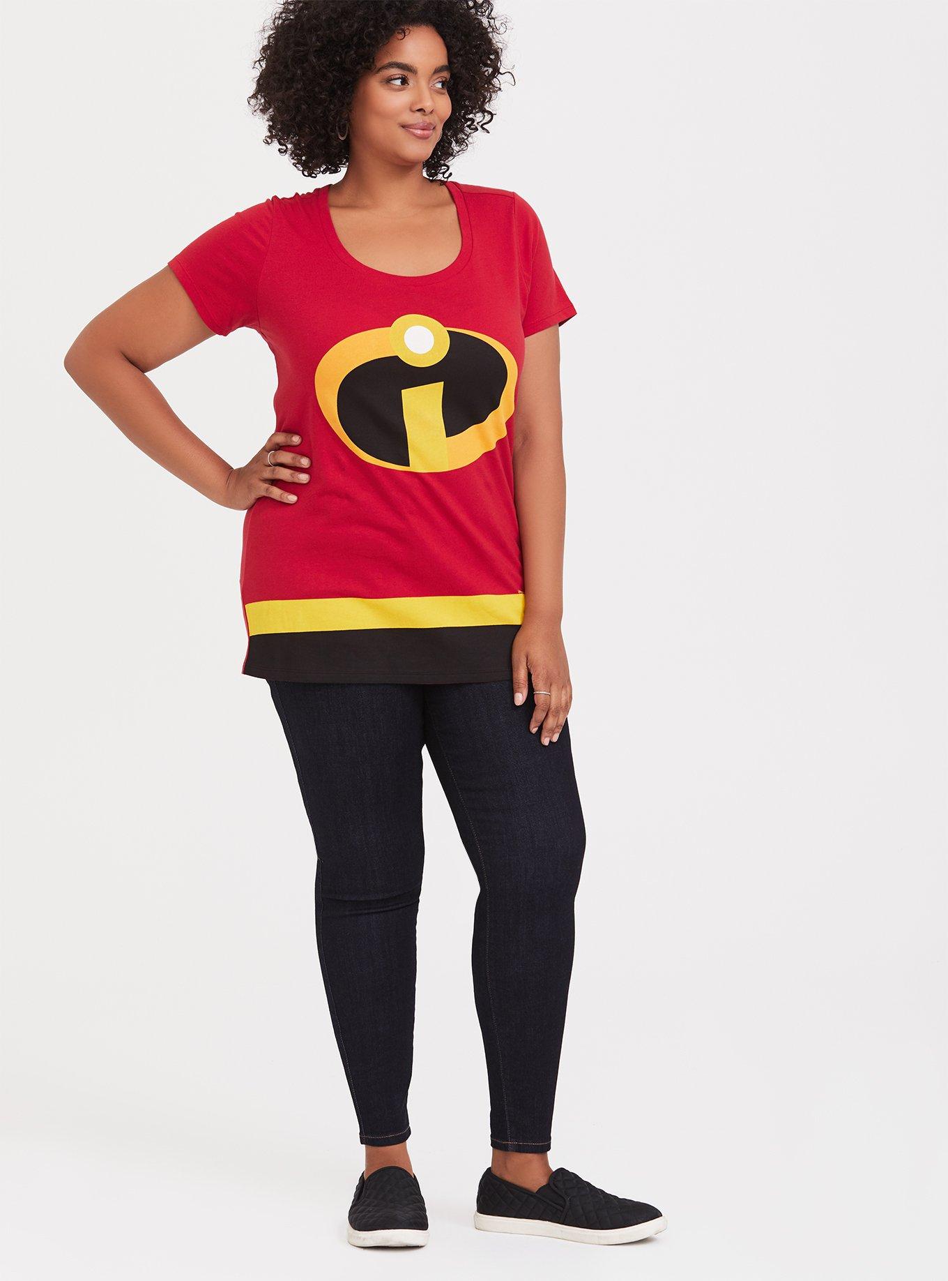 Plus Size - Disney Pixar Incredibles Red Halloween Costume Tee - Torrid