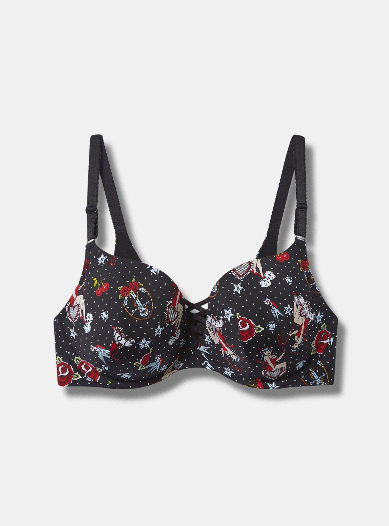 Plus Size - XO Plunge Push-Up Bra - Torrid