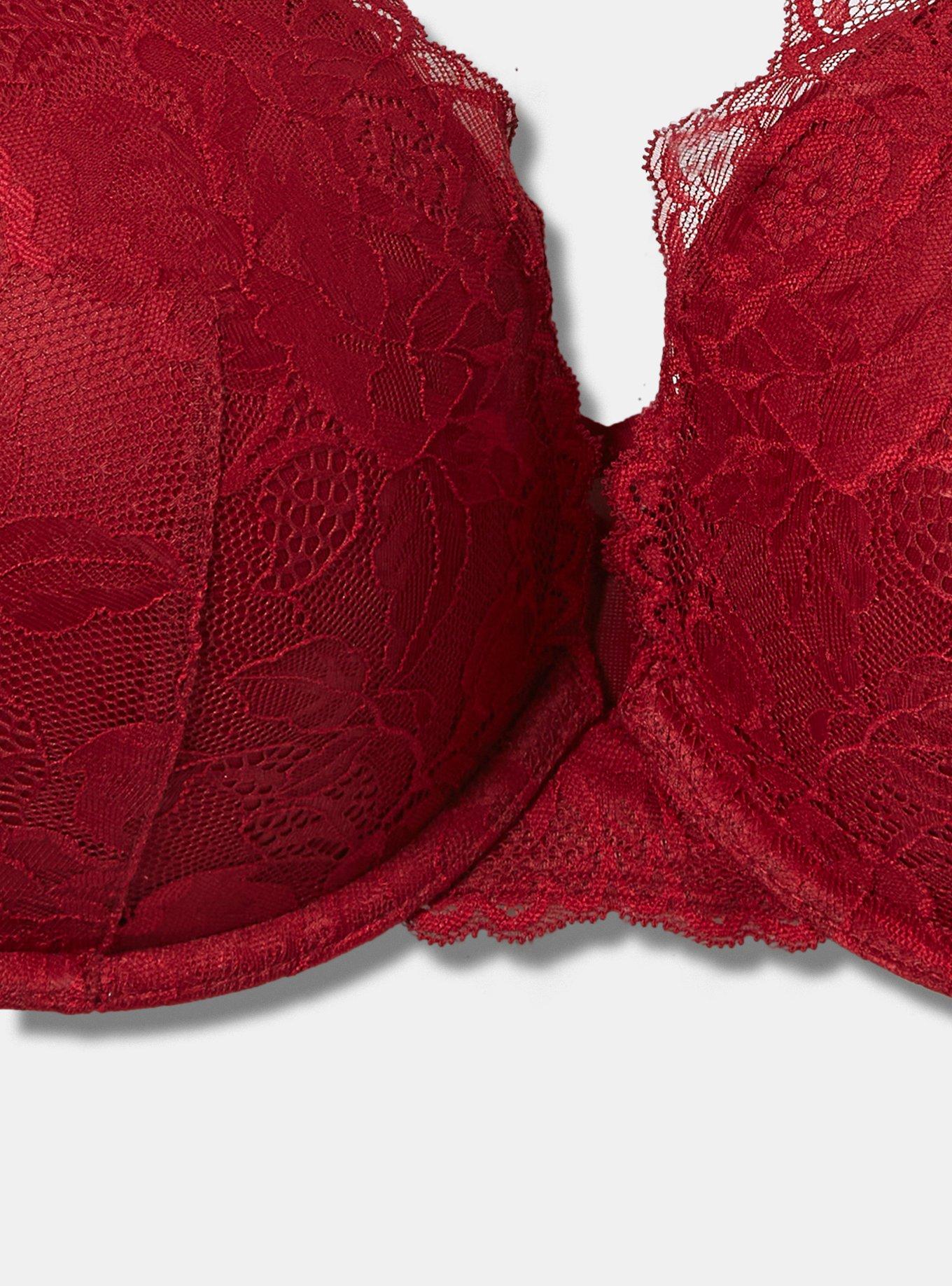 Plus Size - XO Plunge Push-Up Bra - Torrid