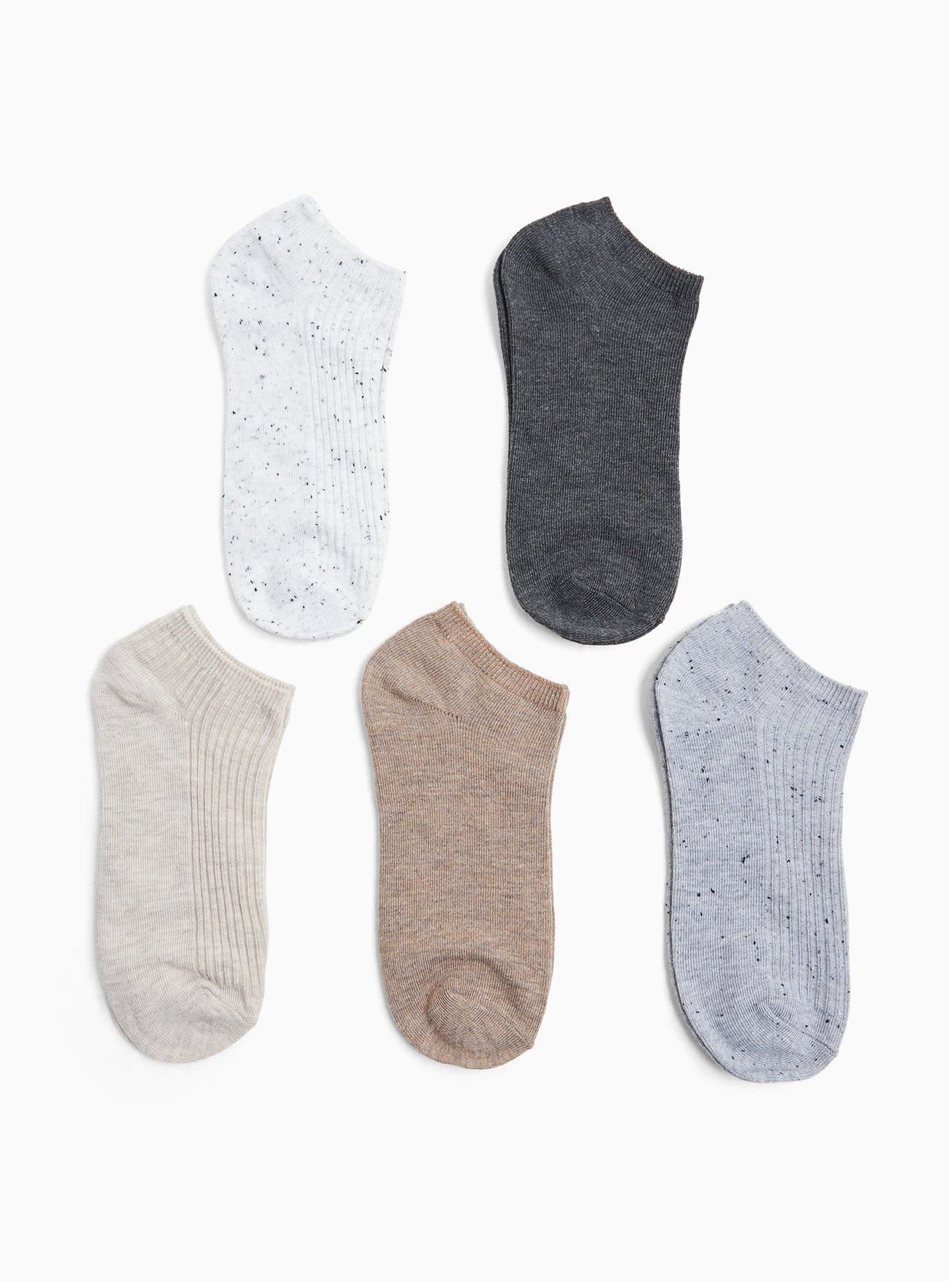 Plus Size - Solid Socks Pack - Pack of 5 - Torrid