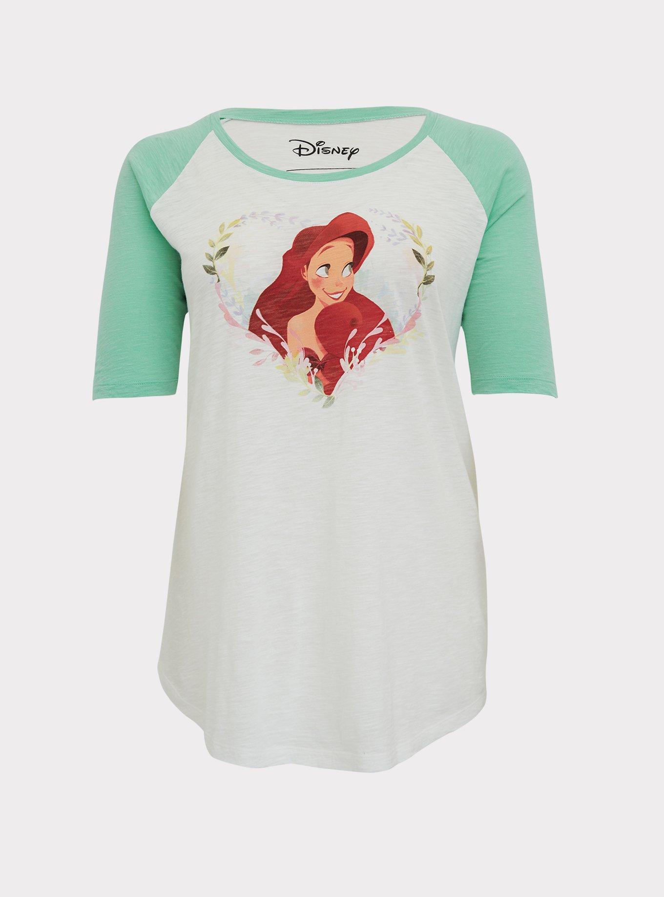 Plus Size - Her Universe Disney The Little Mermaid Ariel Sleep Tunic ...