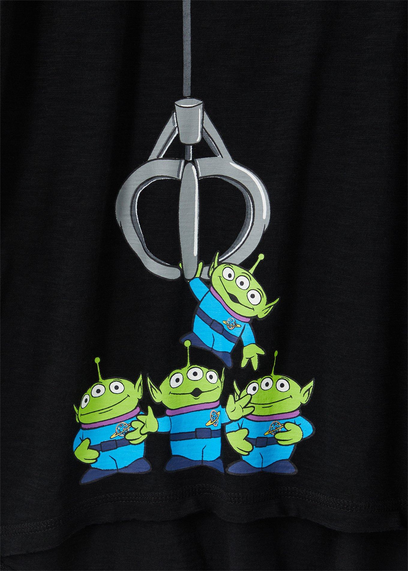 Plus Size - Disney Pixar Toy Story Alien & Claw Black Sleep Tank - Torrid