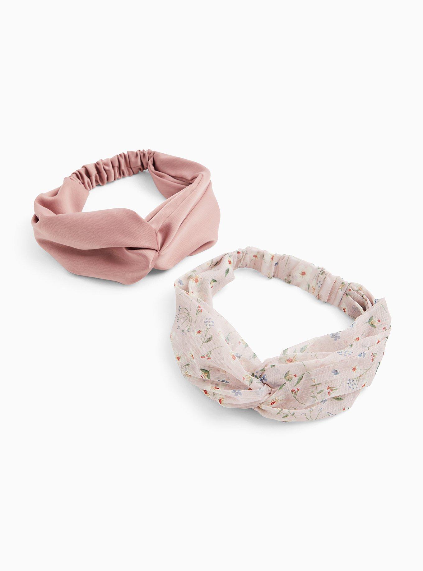 Plus Size - Dusty Pink Twist Headband Pack - Pack of 2 - Torrid