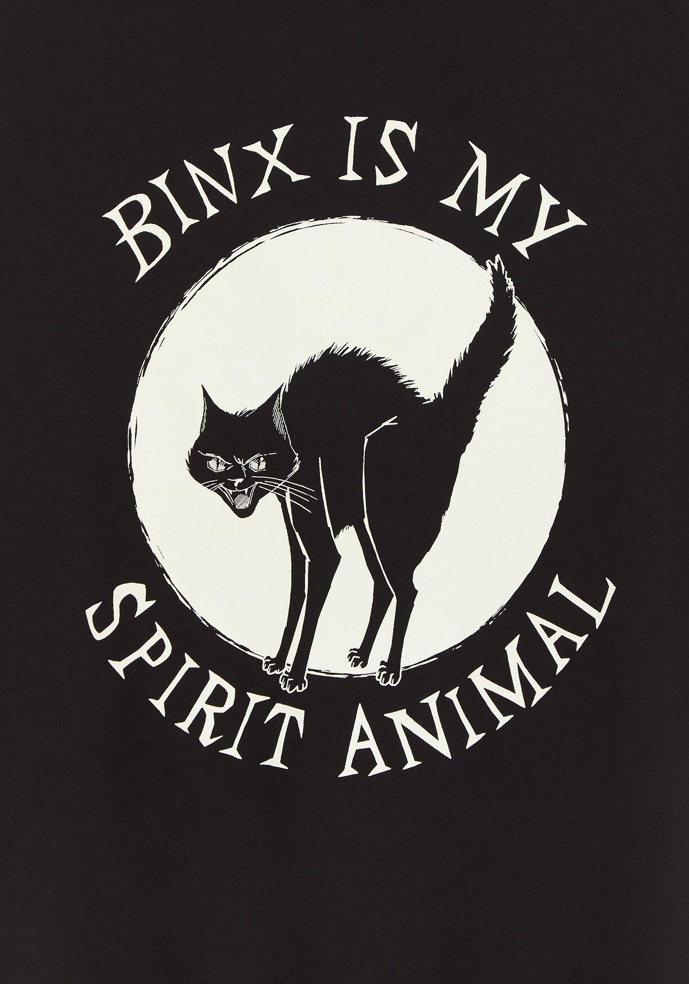 Plus Size - Disney Hocus Pocus Binx Glow in the Dark Top - Torrid