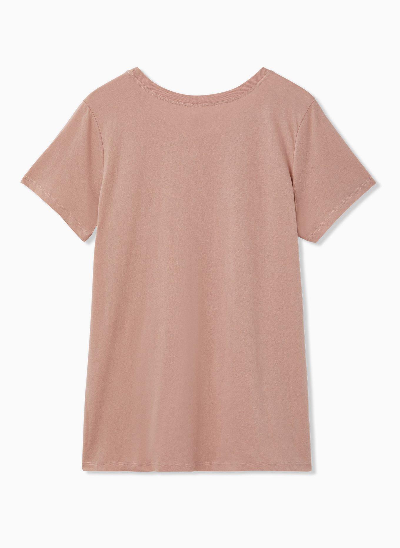 Plus Size - Disney Hercules Muse Dusty Pink Crew Tee - Torrid