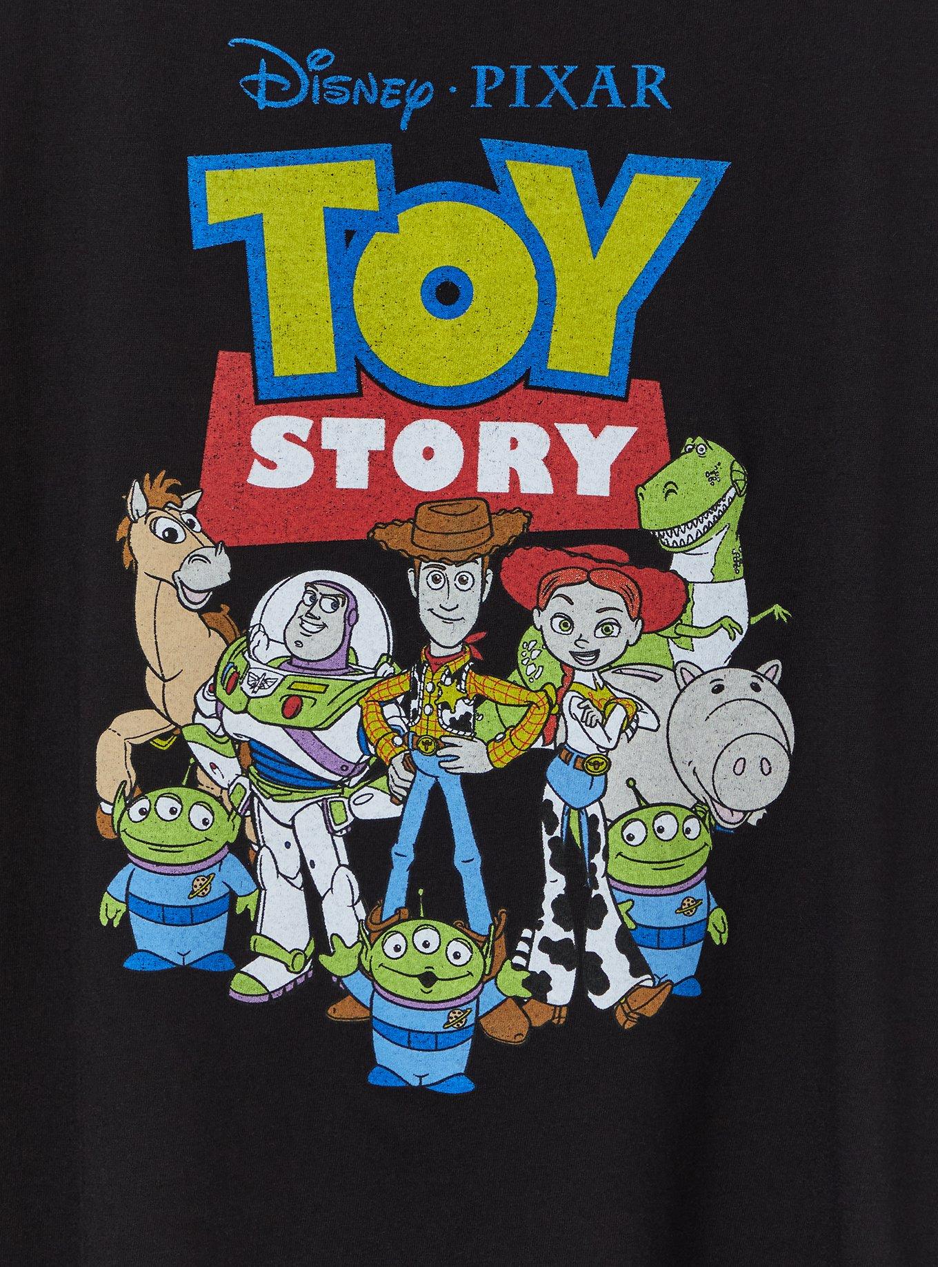 Plus Size - Disney Pixar Toy Story Black Crew Tank - Torrid