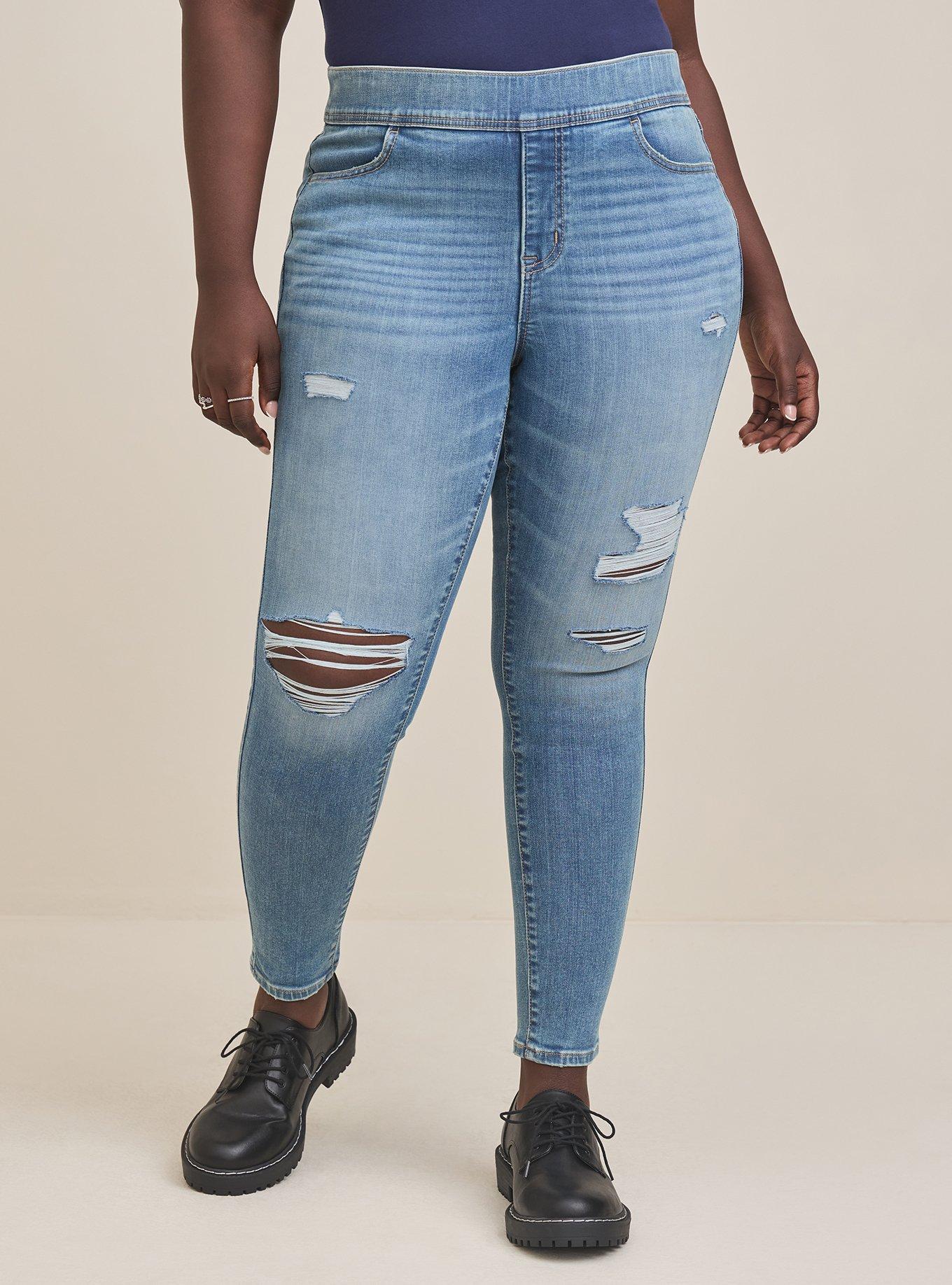 Plus Size - Lean Jean Skinny Super Soft High-Rise Jean - Torrid