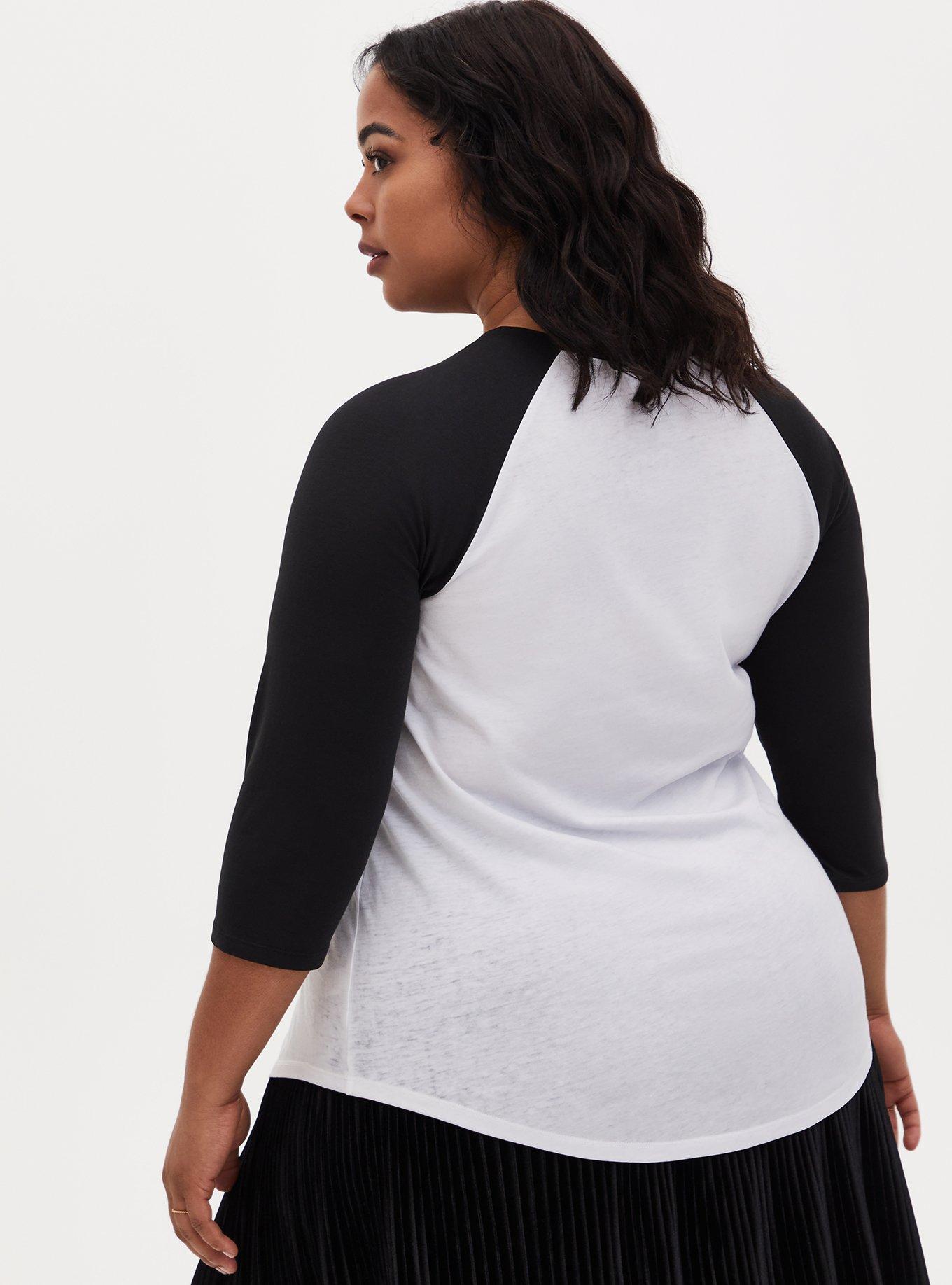 Plus Size - The Princess Bride Hello Classic Fit Raglan Tee - White ...