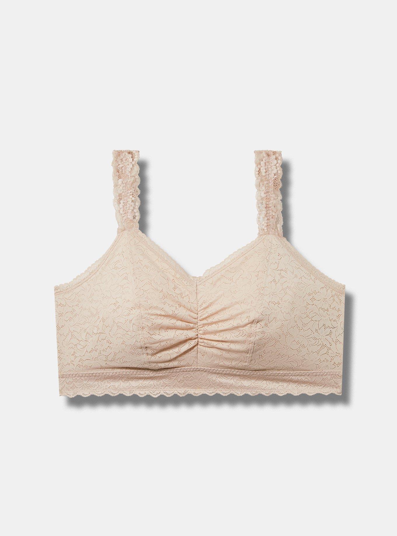 Plus Size - Bralite Unlined 4-Way Stretch Lace Bralette - Torrid