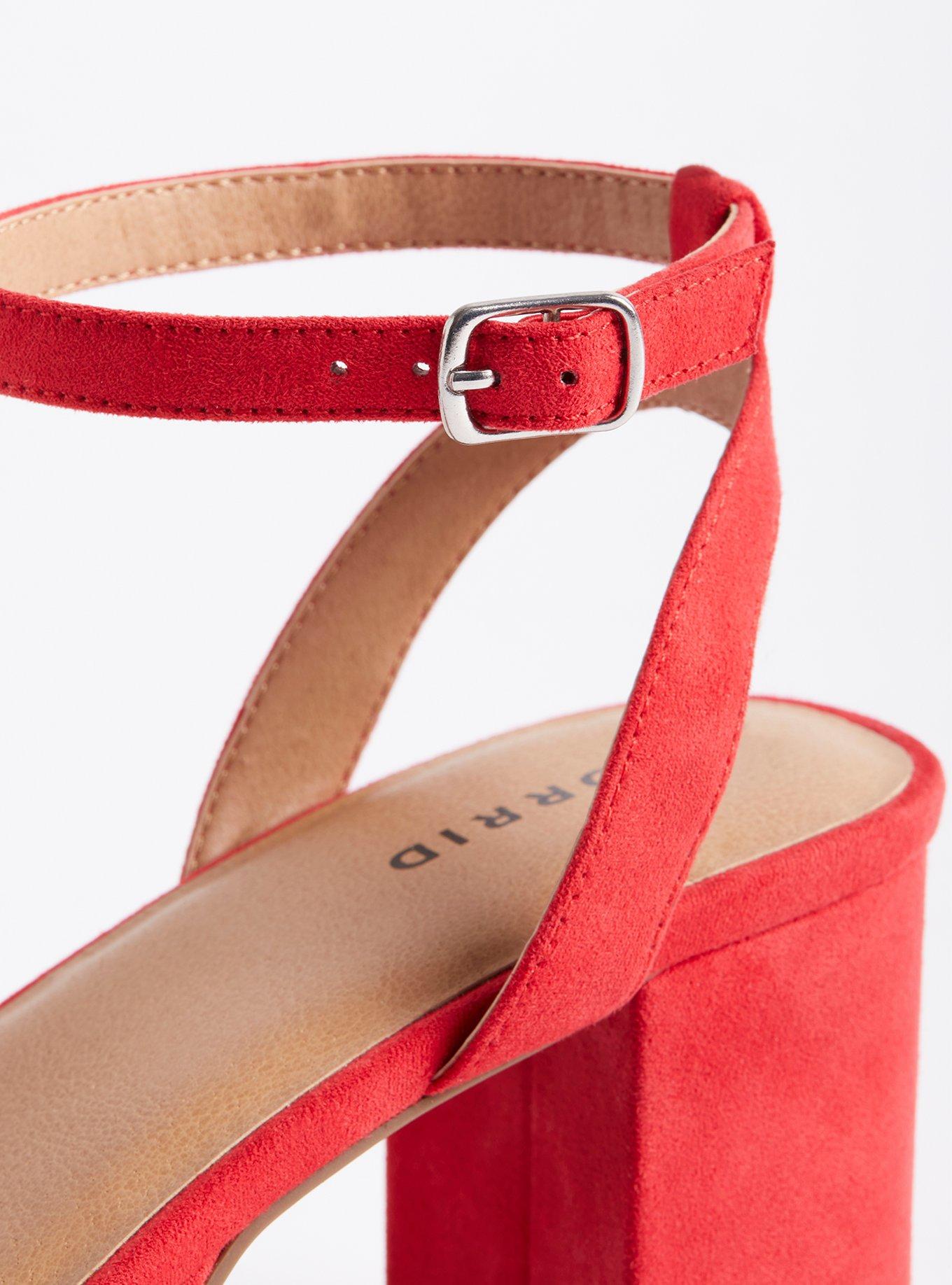 Plus Size - Platform Block Heel Sandal (WW) - Torrid