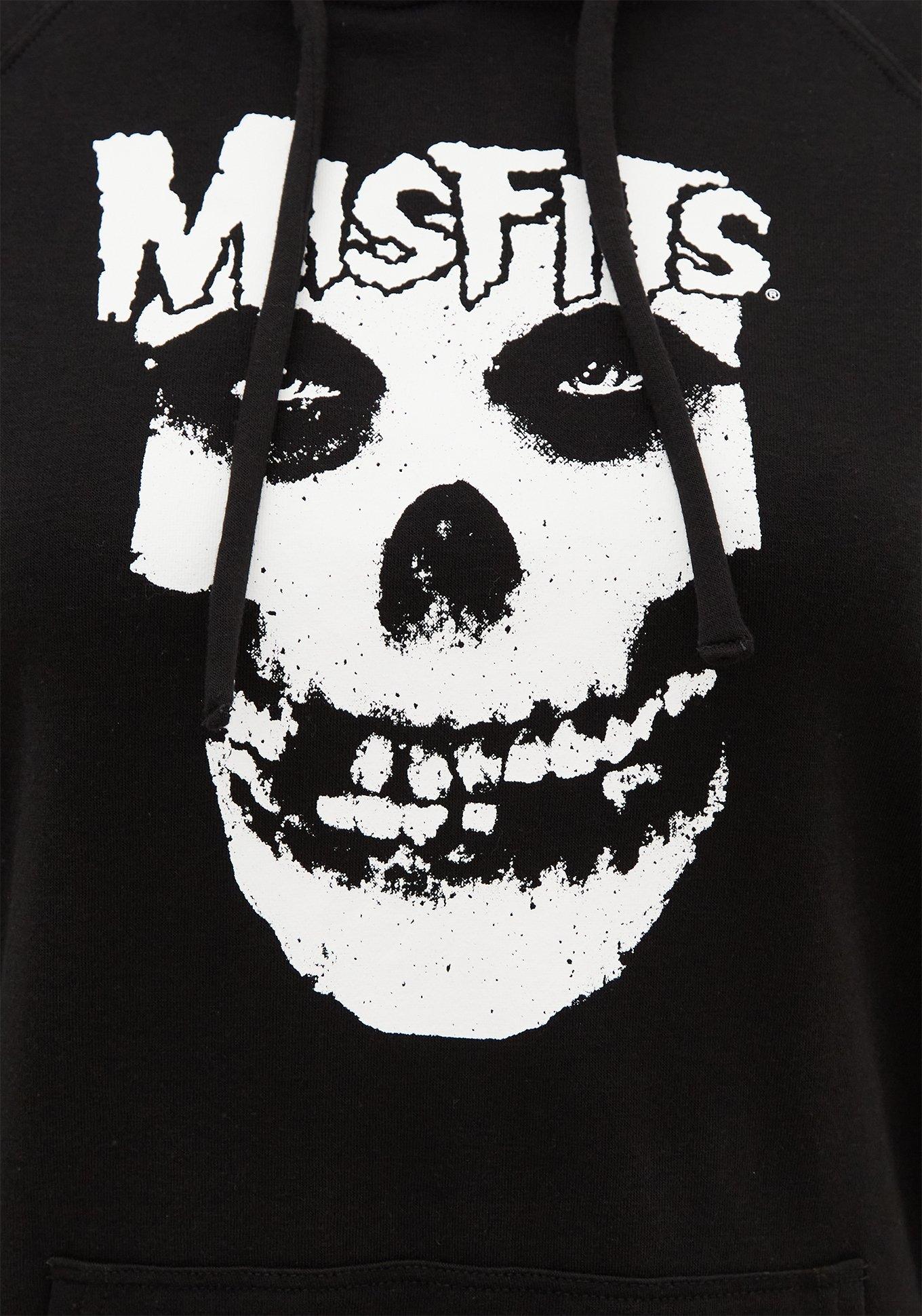 Plus Size - Misfits Black Fleece Hoodie - Torrid