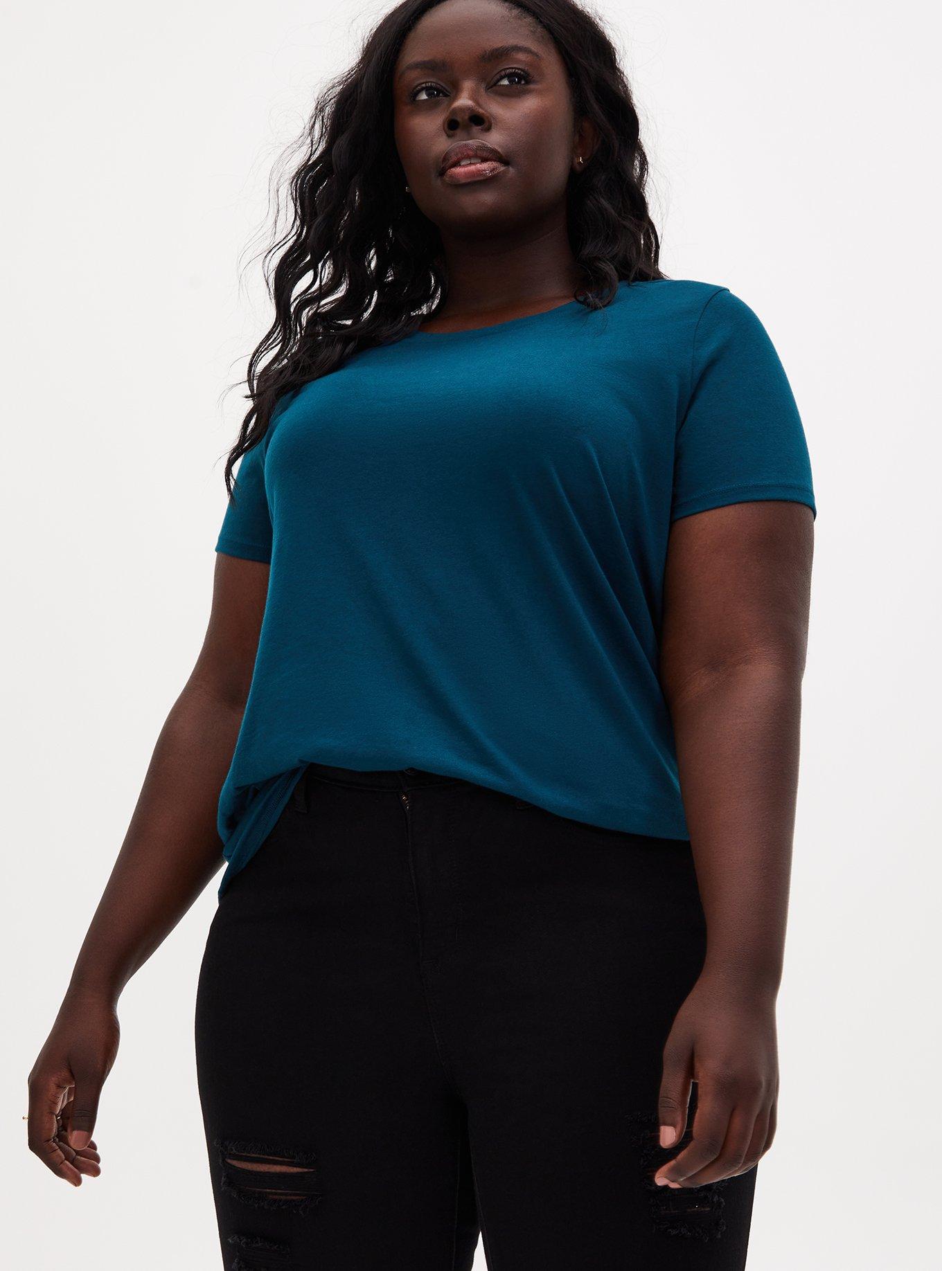 Plus Size - Everyday Signature Jersey Crew Neck Tee - Torrid