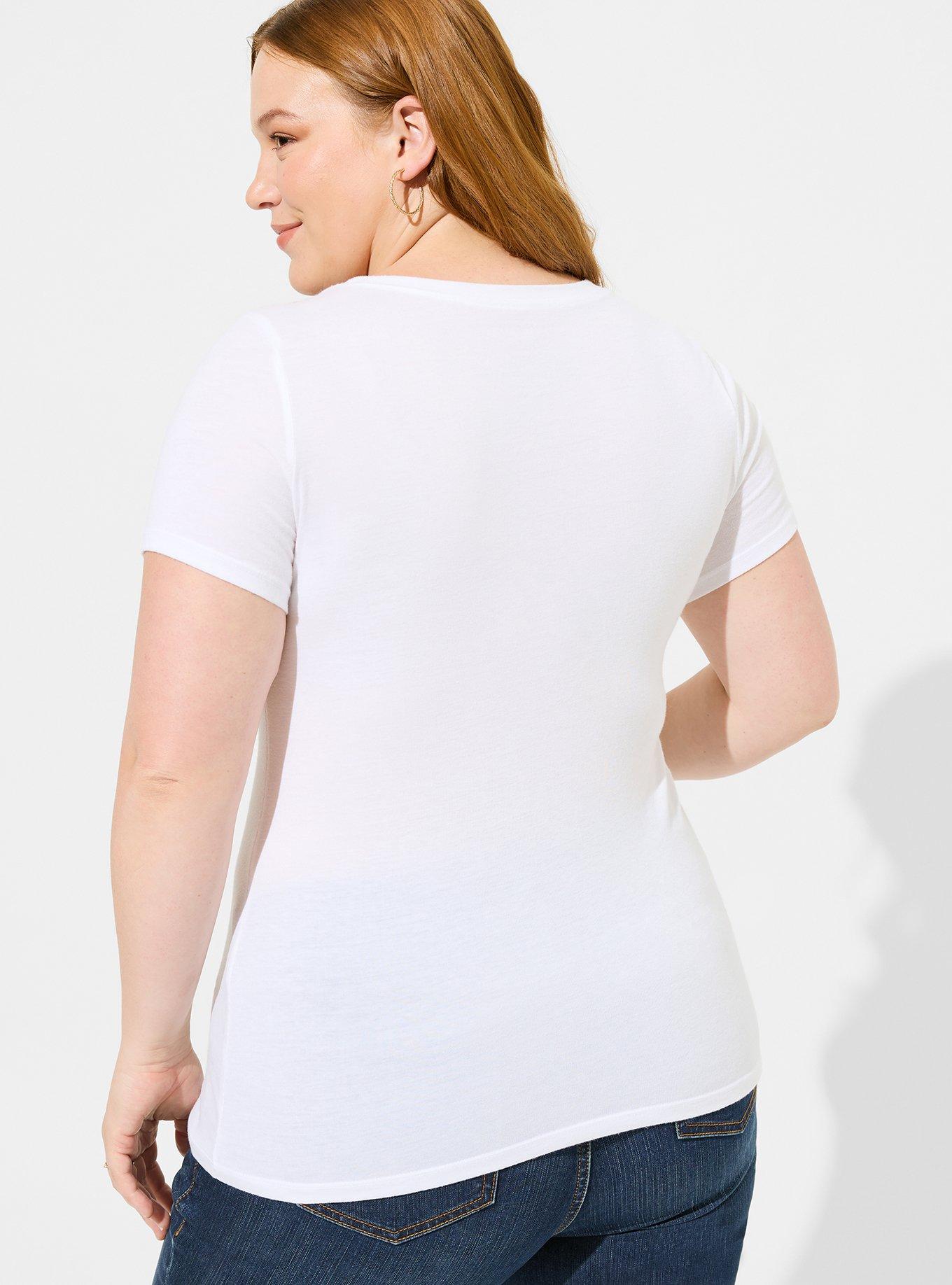 Plus Size - Everyday Signature Jersey Crew Neck Tee - Torrid