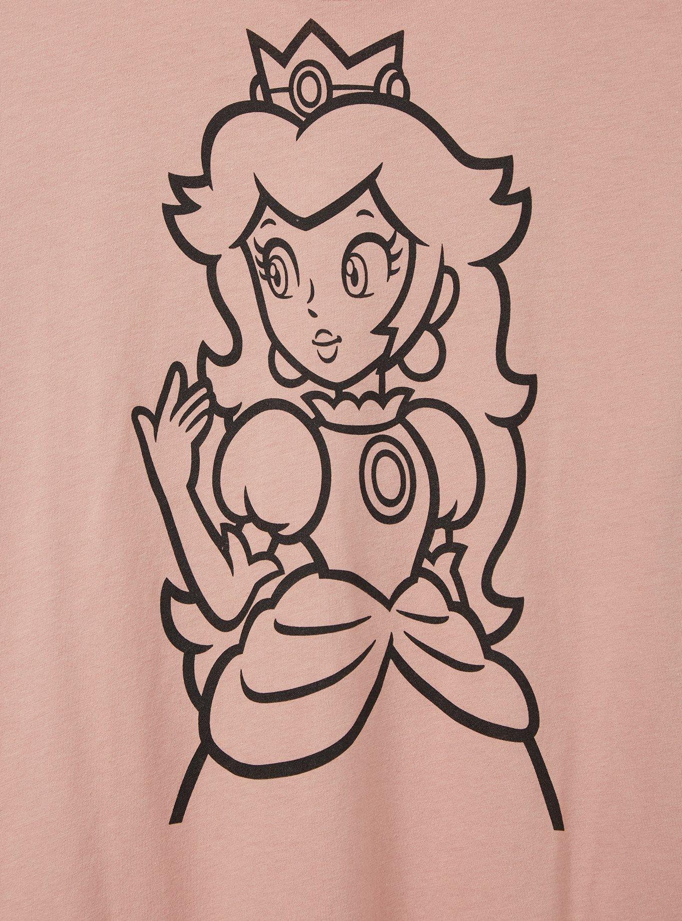 Plus Size - Princess Peach Classic Fit Crew Tee - Blush Pink - Torrid