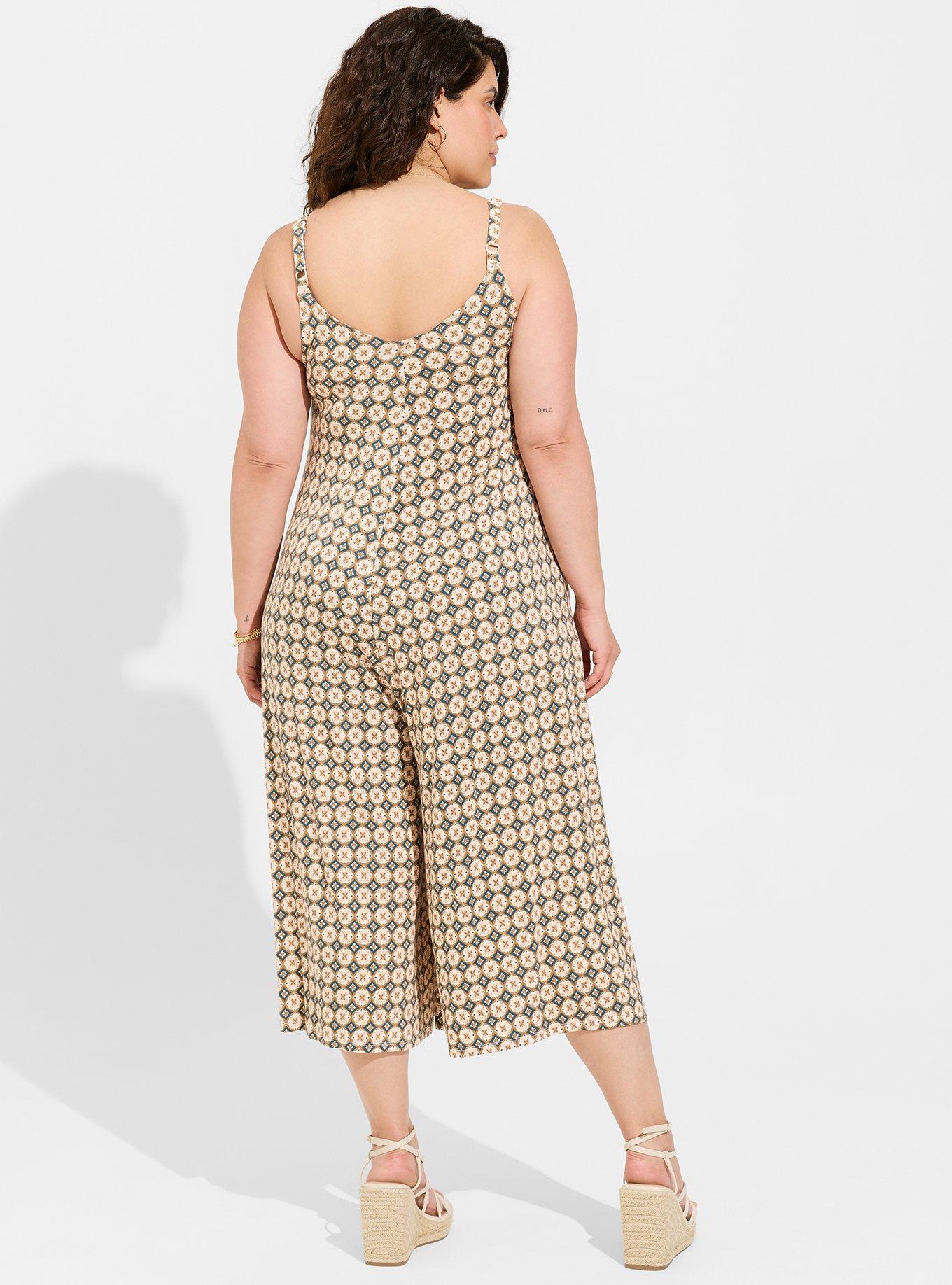 Plus Size - Super Soft Culotte Jumpsuit - Torrid