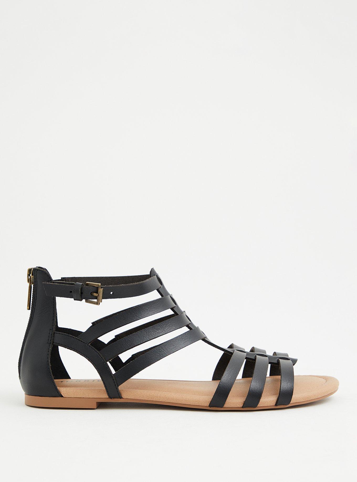 Plus Size - Cage Gladiator Sandal (WW) - Torrid