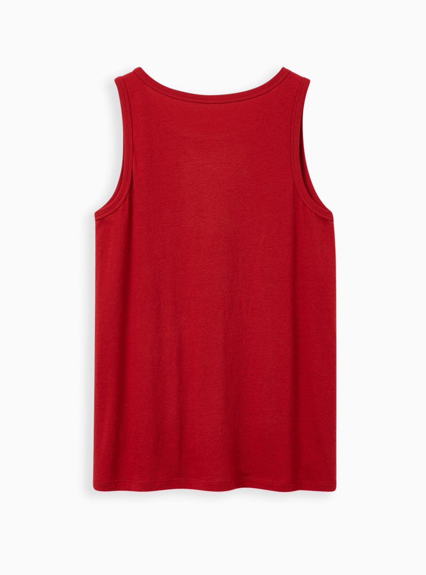 Plus Size - Buffy Red Tank - Torrid