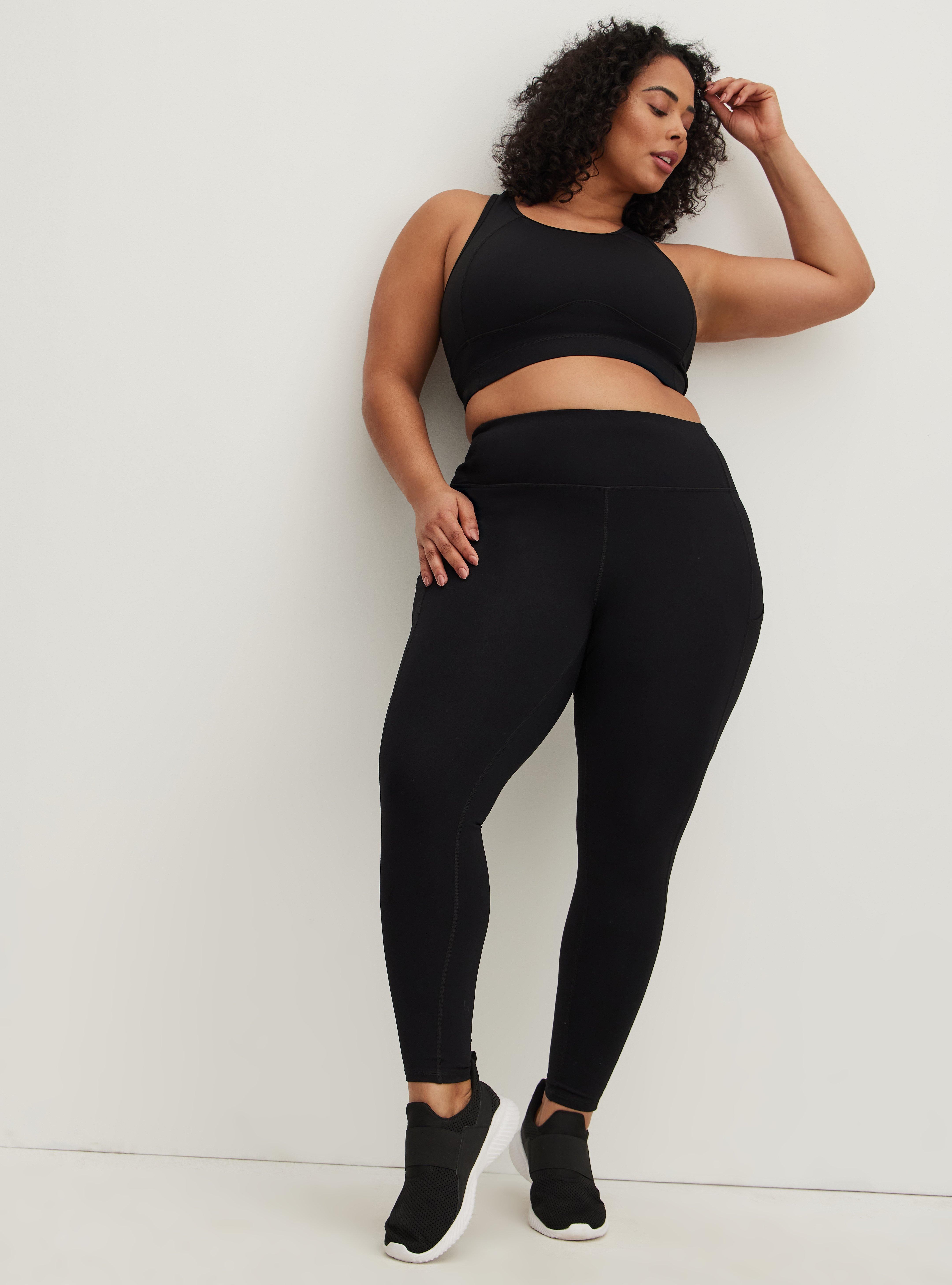 Plus Size - Low-Impact Wireless Longline Active Sports Bra - Torrid