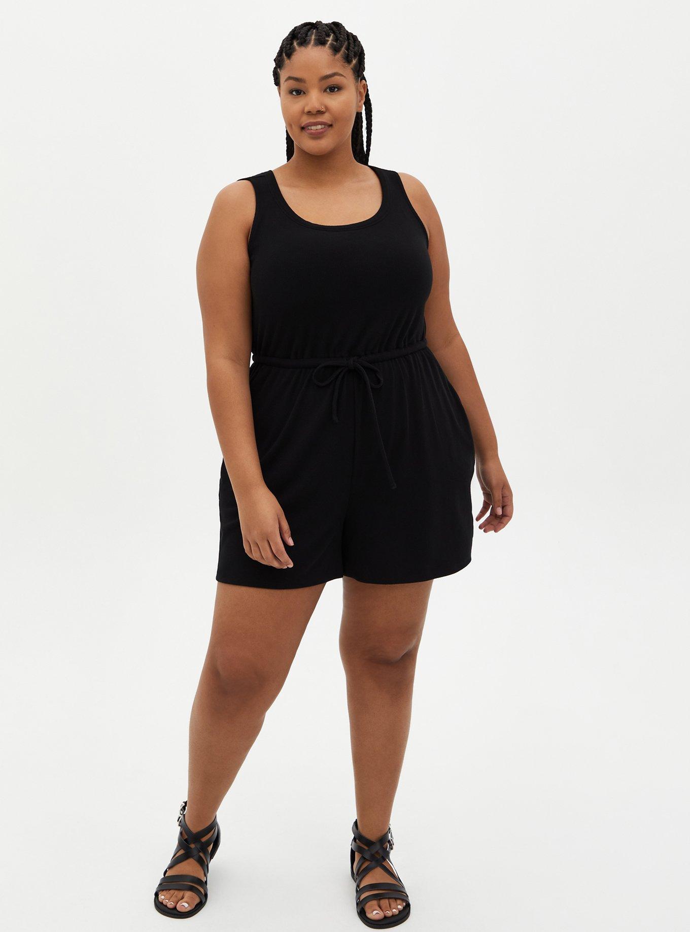 Plus Size - Rib Knit Romper - Torrid