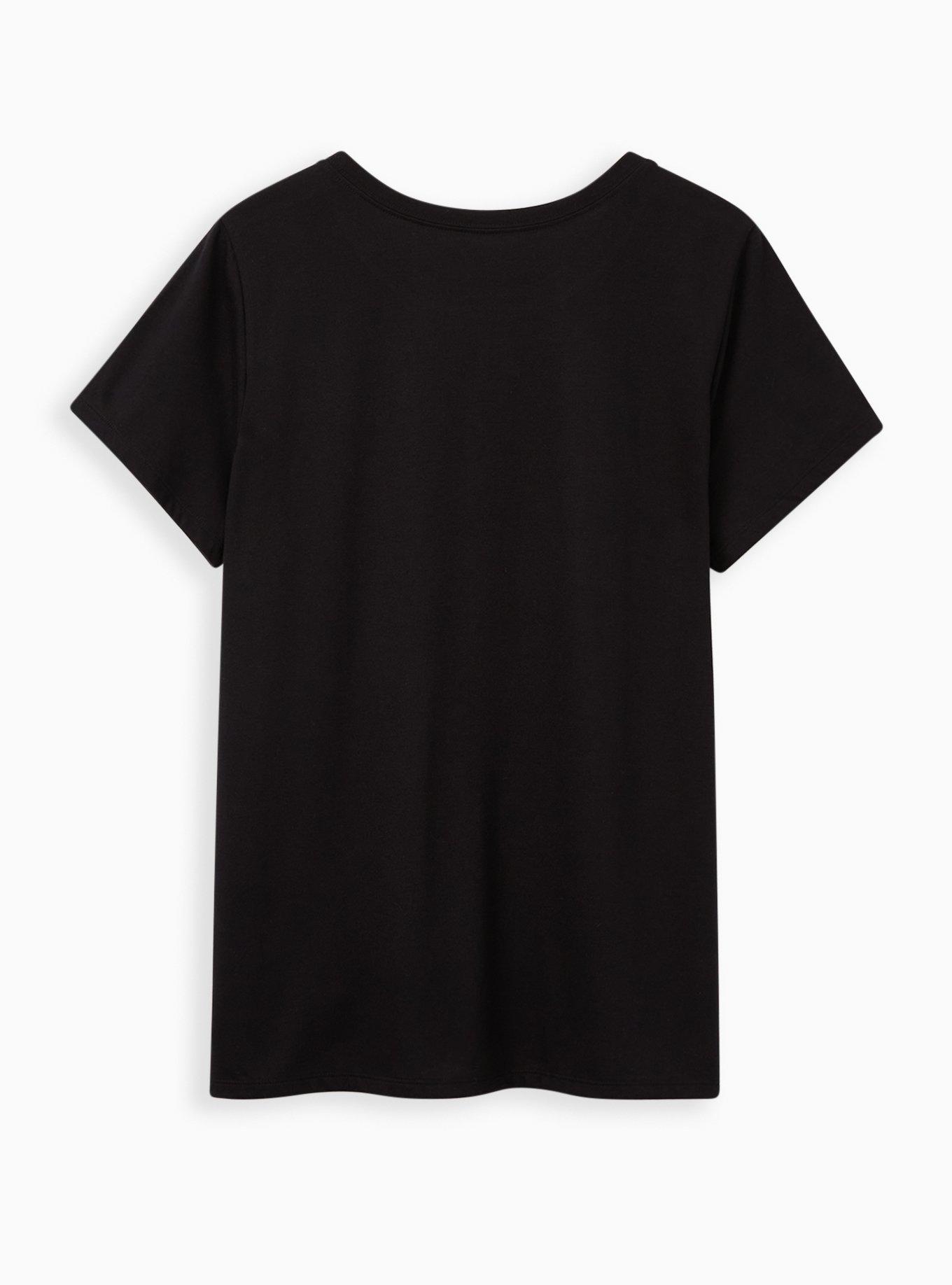 Plus Size - Hocus Pocus Glorious Morning Black Crew Tee - Torrid