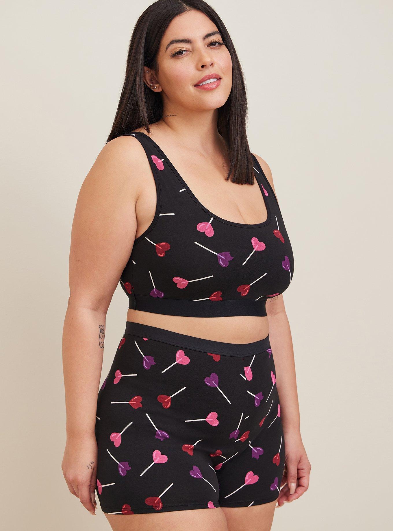 Plus Size - Unlined Cotton Scoop Bralette - Torrid