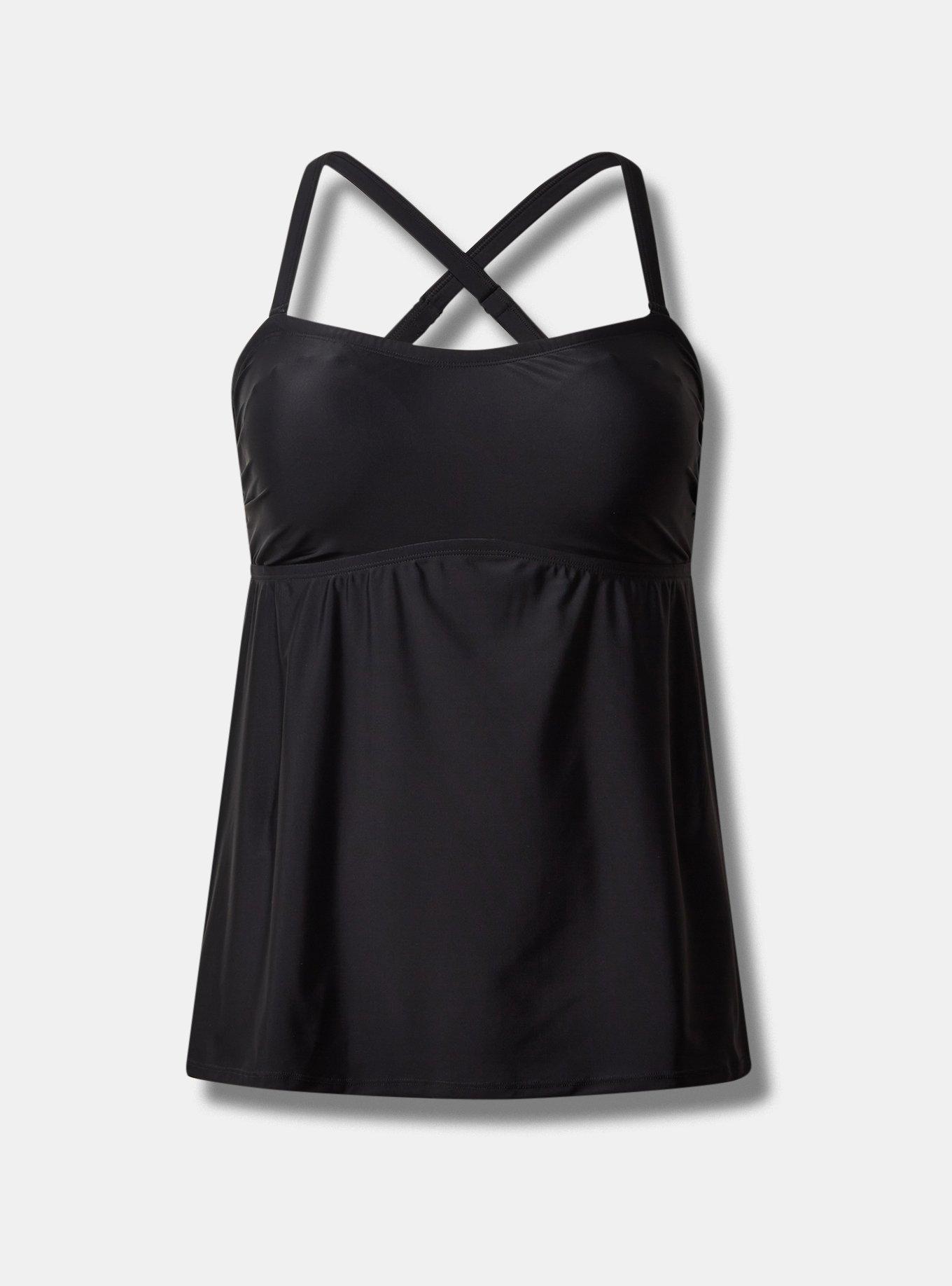 Plus Size - Wireless Fitted Strapless Tankini - Torrid