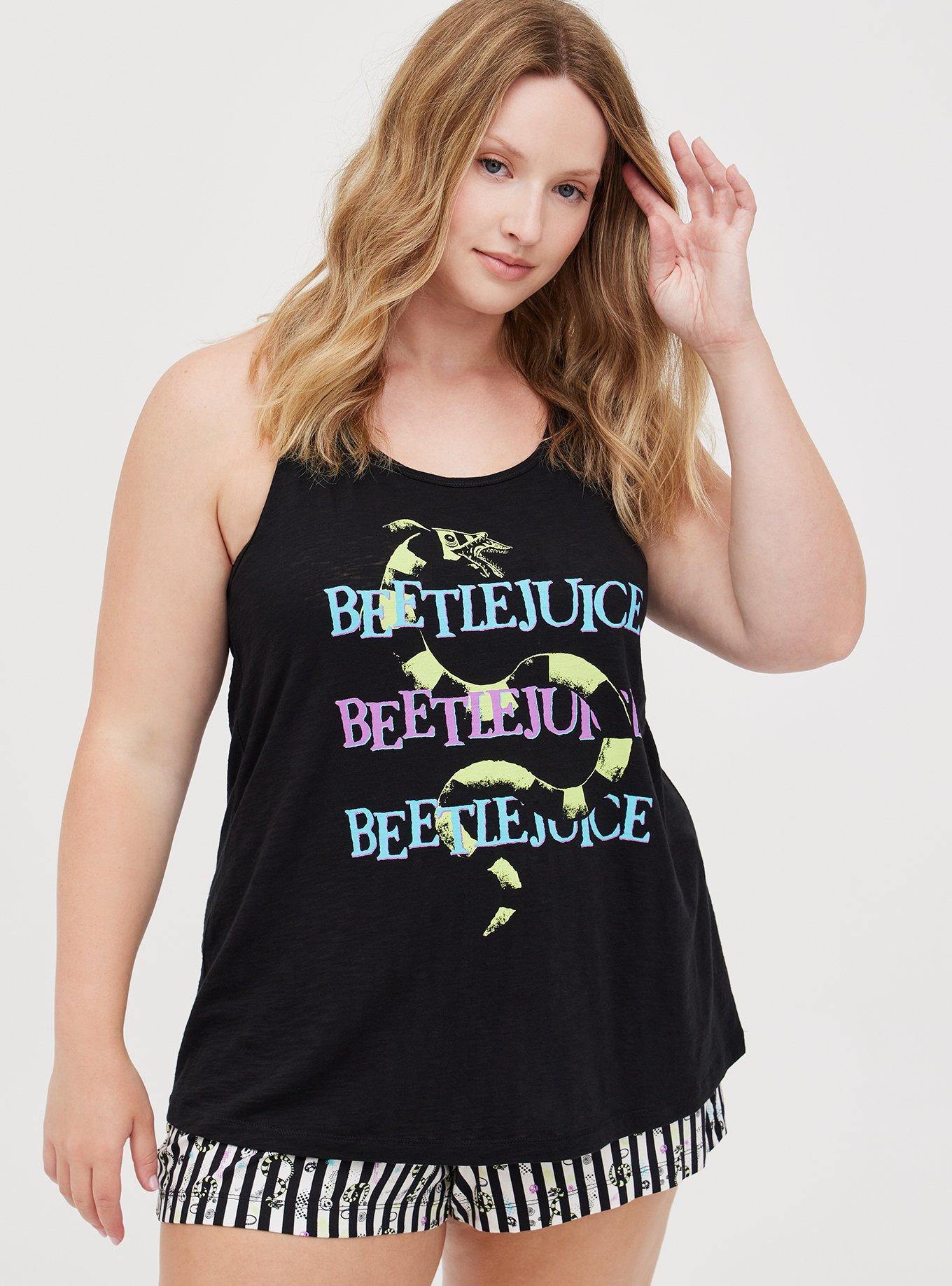 Plus Size - Beetlejuice Coffin Sleep Tank - Torrid
