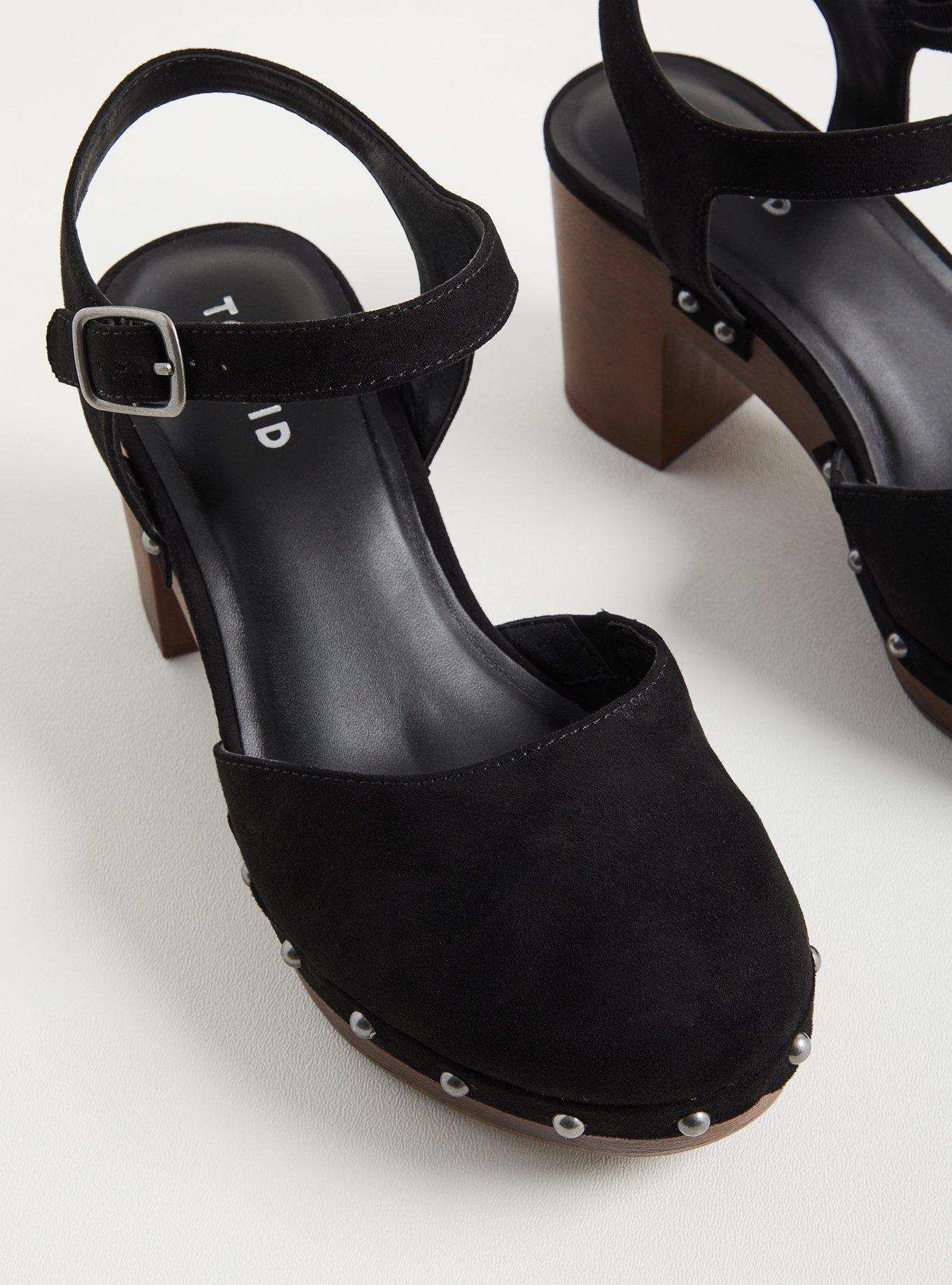 Plus Size - Studded Clog Heel (WW) - Torrid